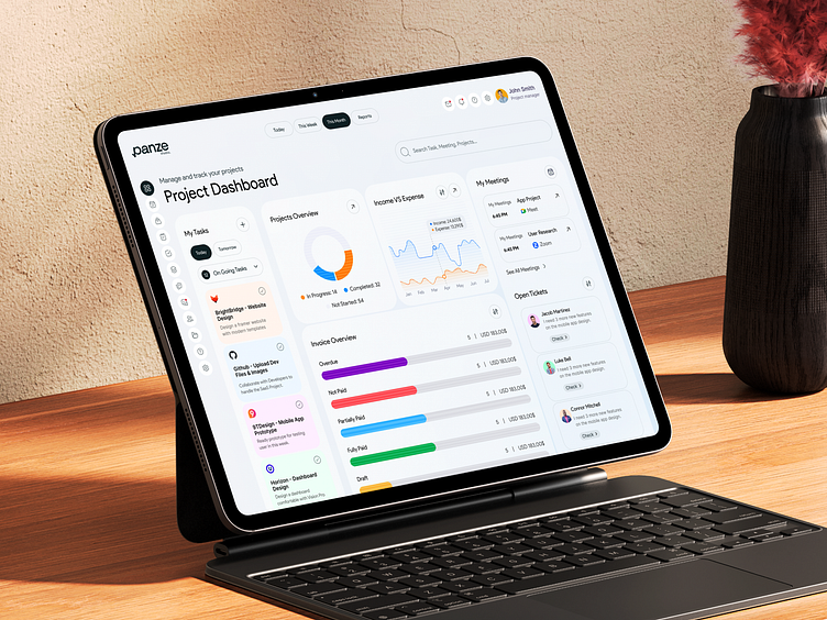Task & Project Management Dashboard UI/UX Design by Mahmudul Hasan ... Task & Project Management Dashboard UI/UX Design by Mahmudul Hasan ...