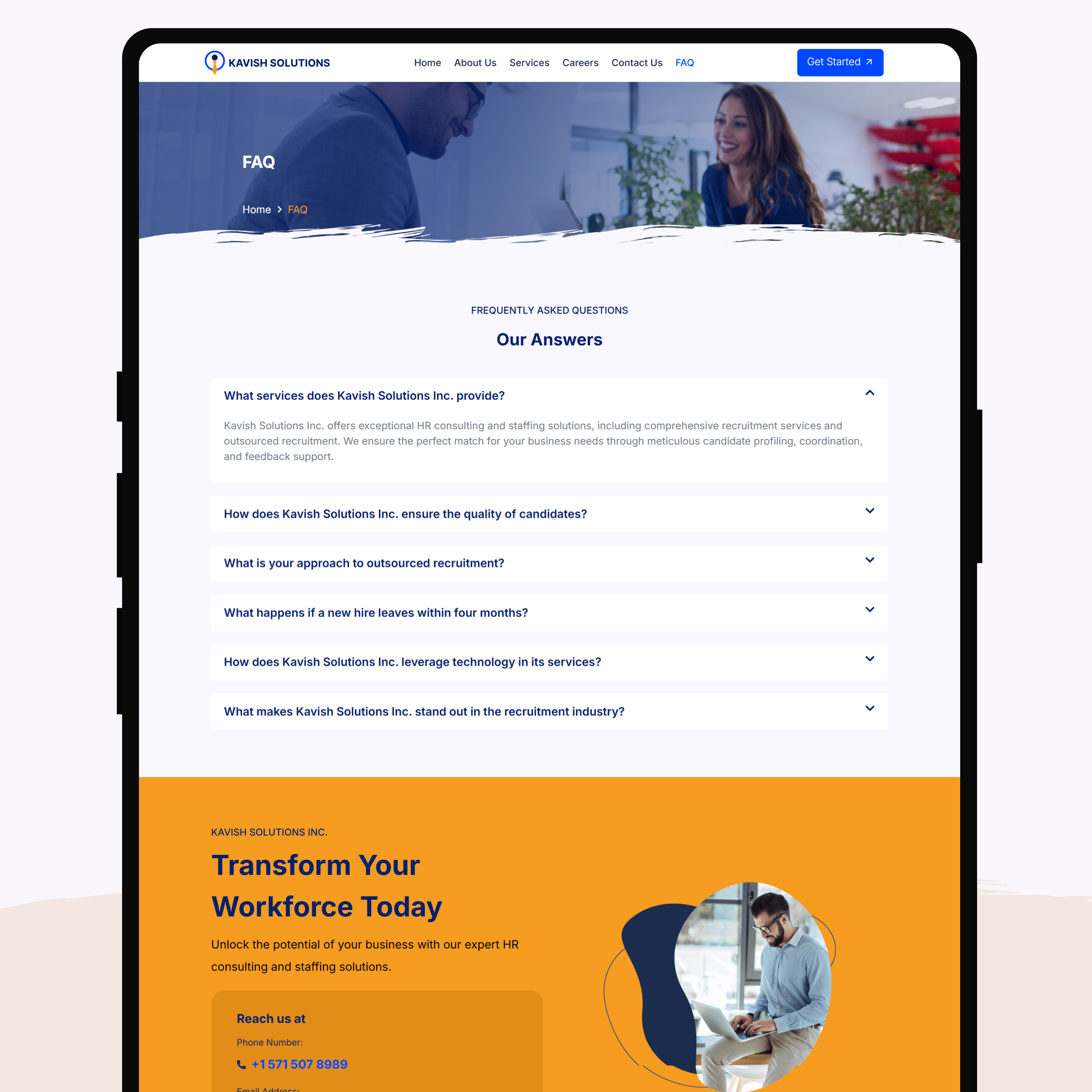 Faq Page Design designs, themes, templates and downloadable graphic ...