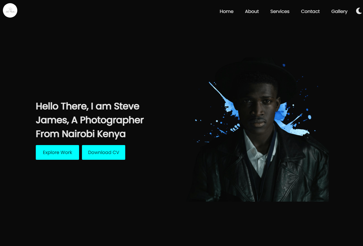 Portfolio Website Template By Meshack Locho by Meshack Locho on Dribbble Portfolio Website Template By Meshack Locho by Meshack Locho on Dribbble