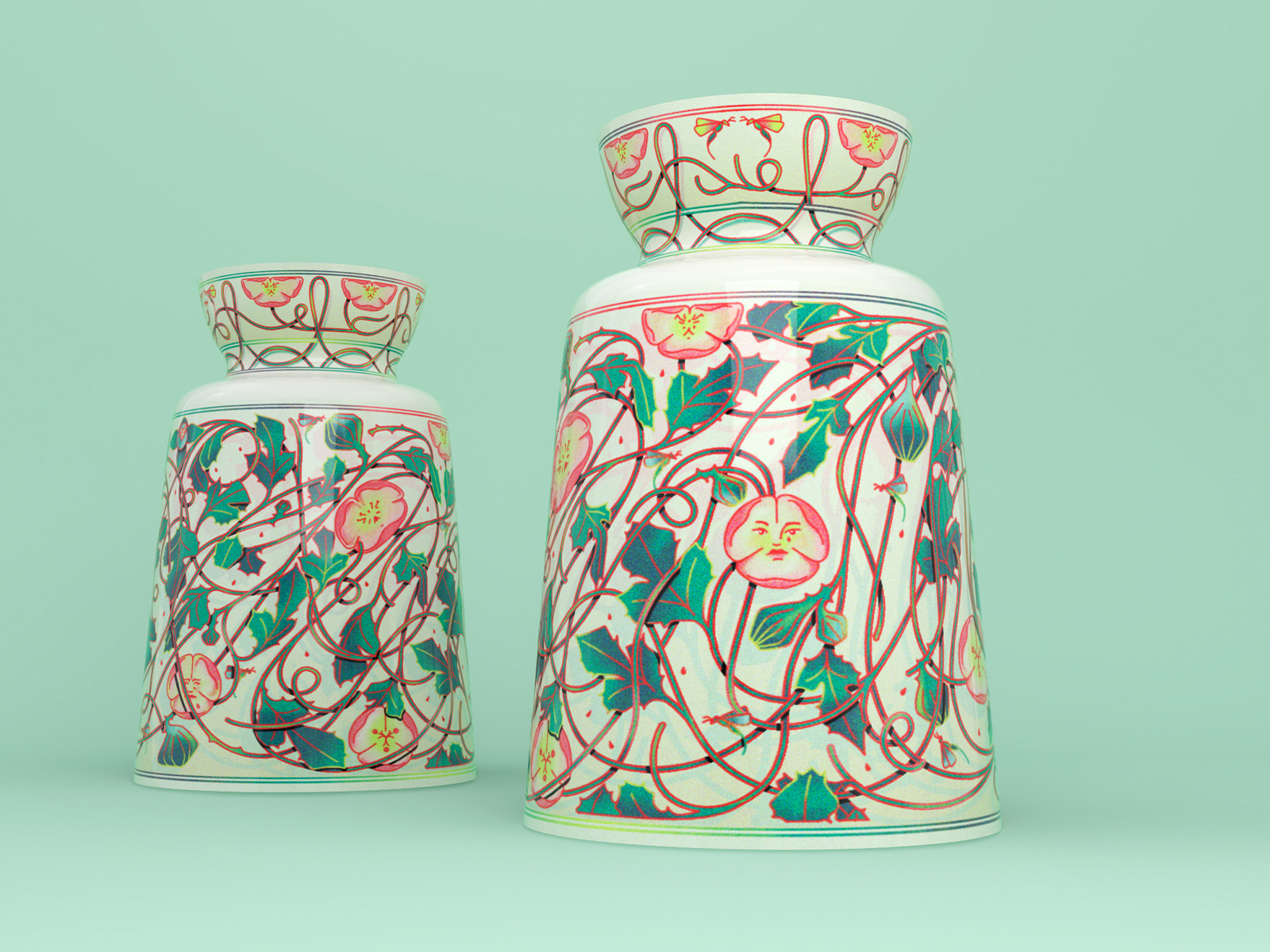 The Nettle’s Petals by MUTI on Dribbble