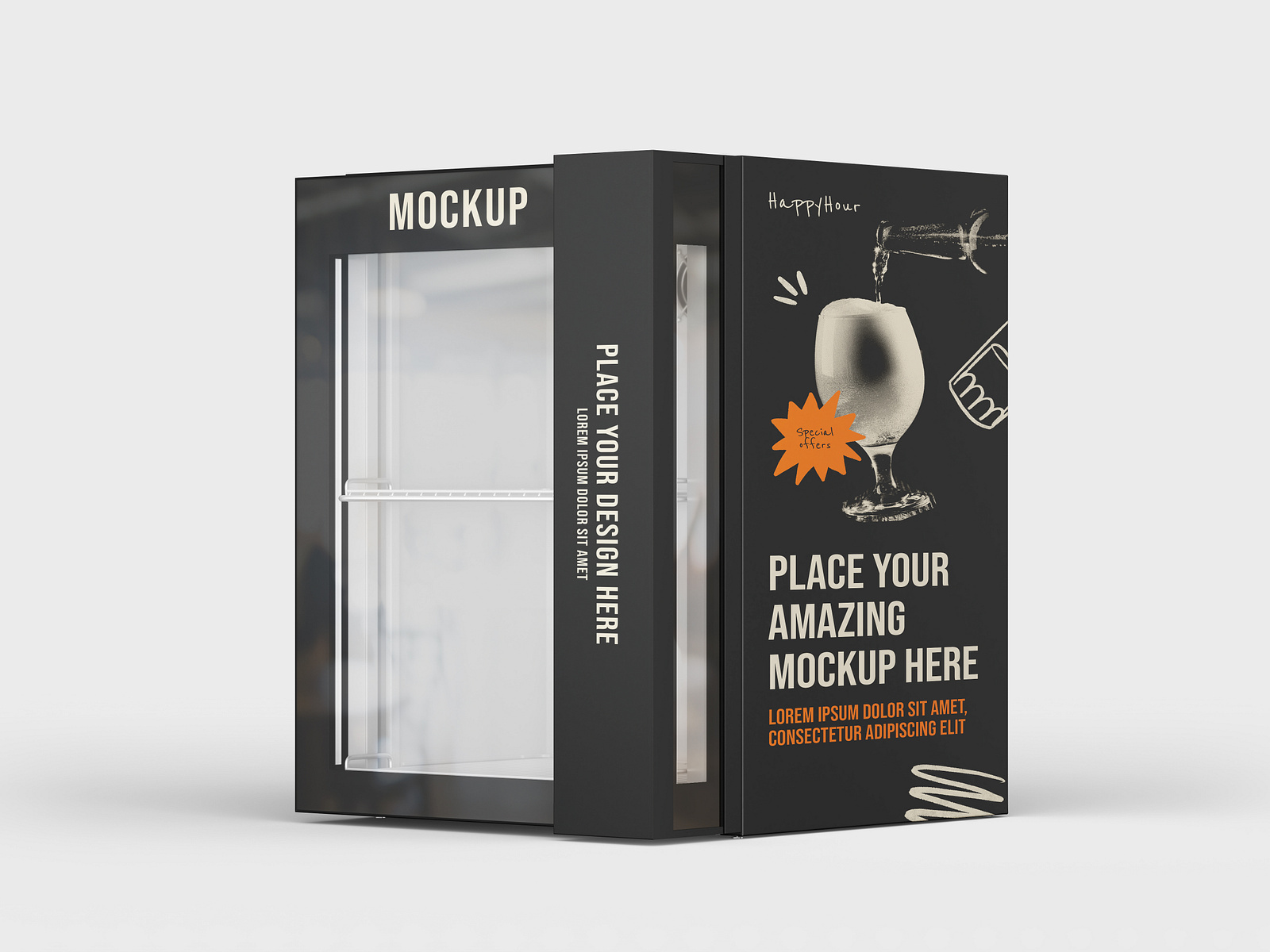 Fridge Mockup Set by Forge Design on Dribbble