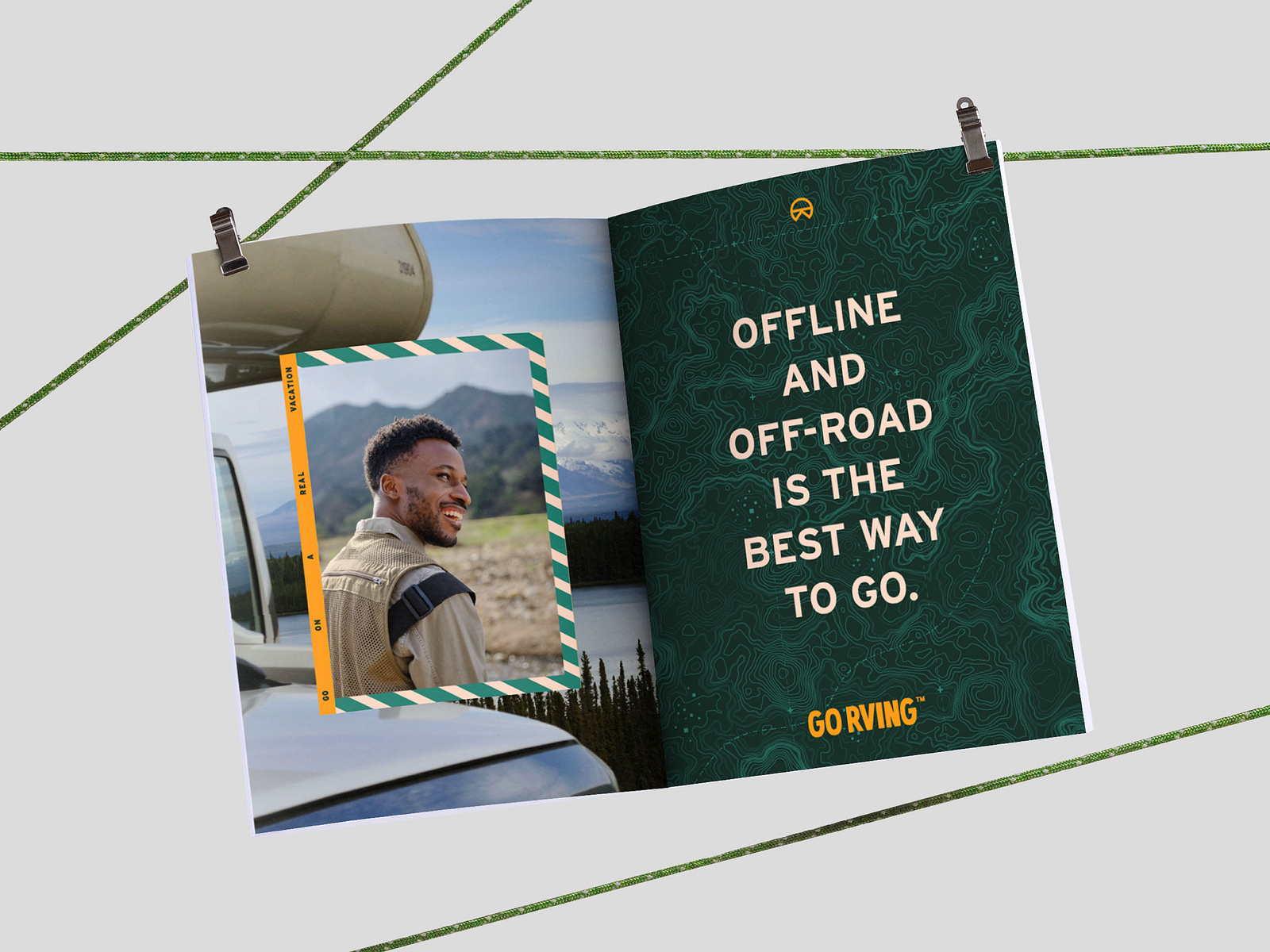 GO RVing Brand Identity by Ian O'Saben on Dribbble