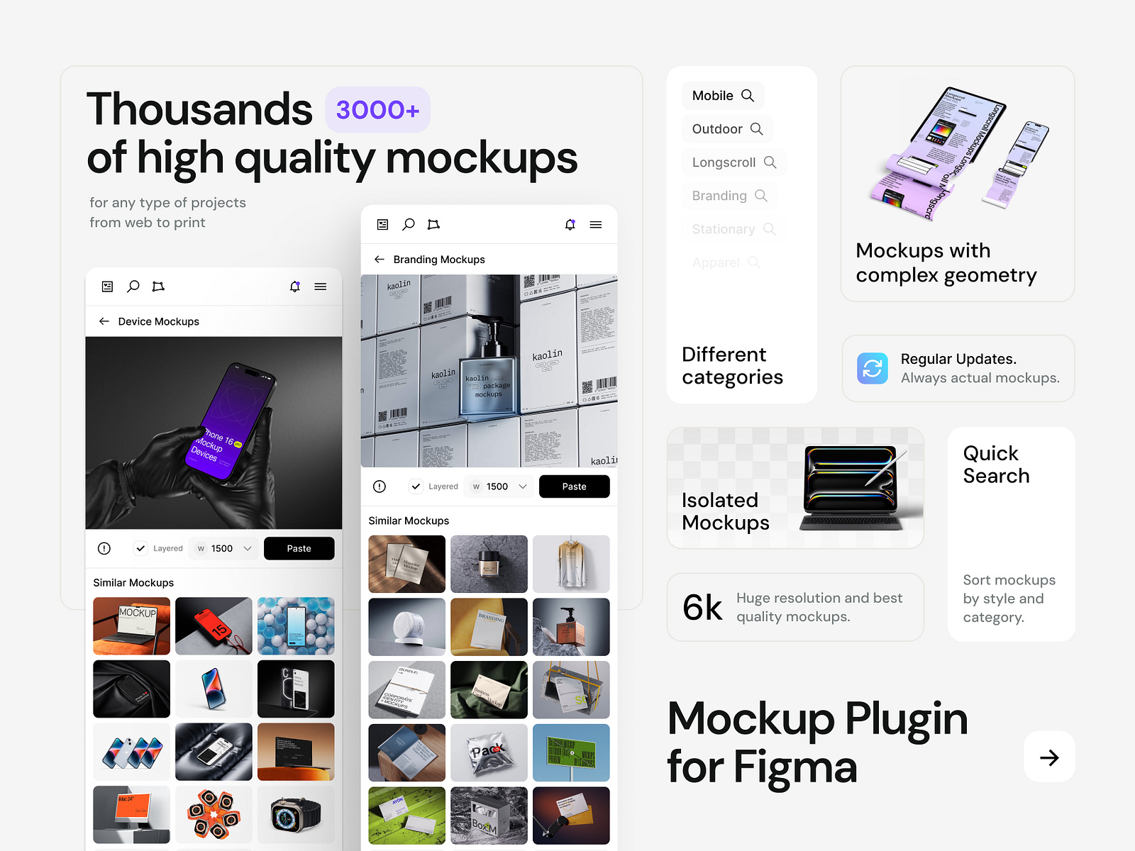 Mockup Figma Plugin Promo by Margo Lunina on Dribbble