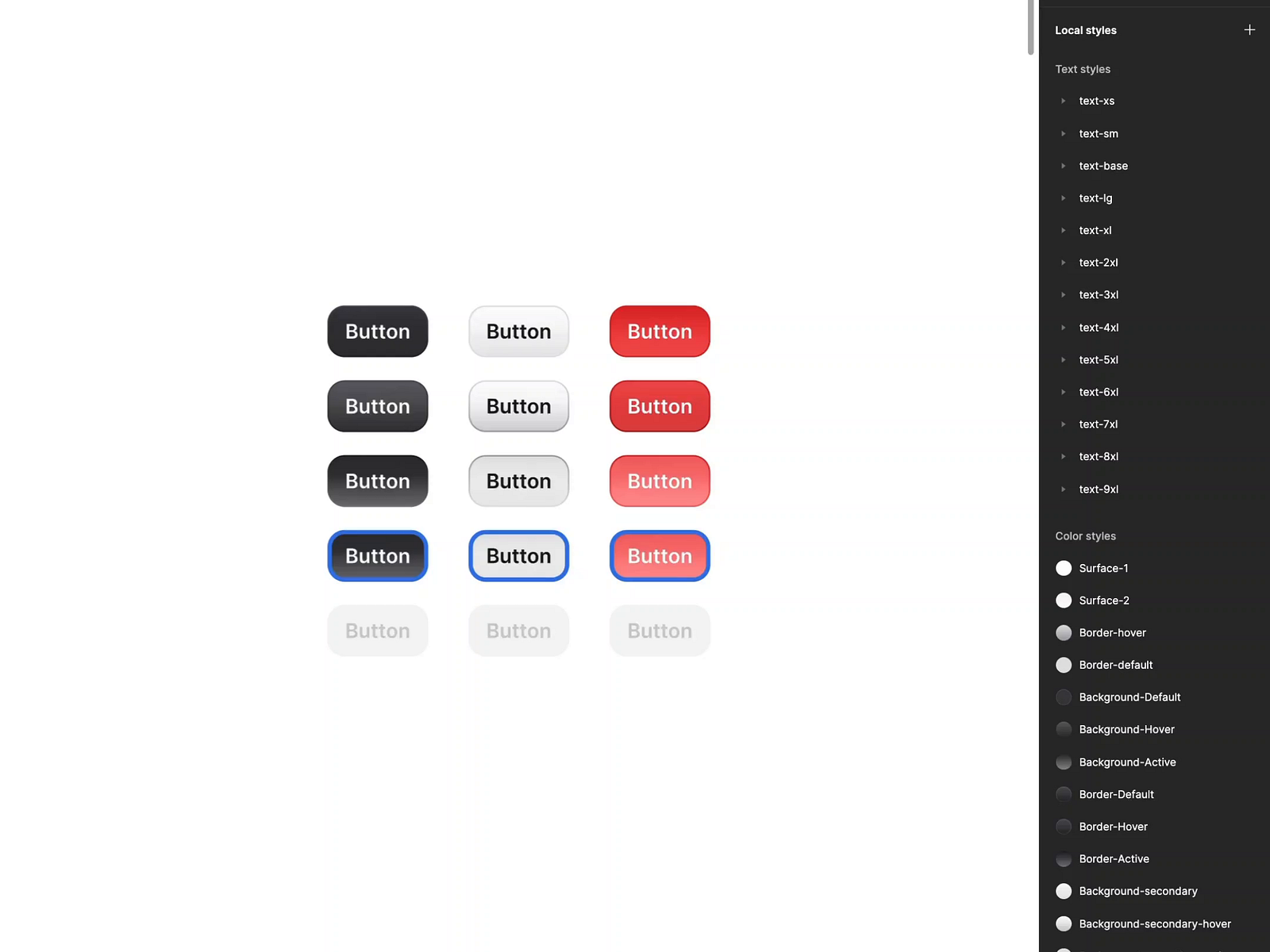 Gradient buttons in Figma by Bunin Dmitriy on Dribbble
