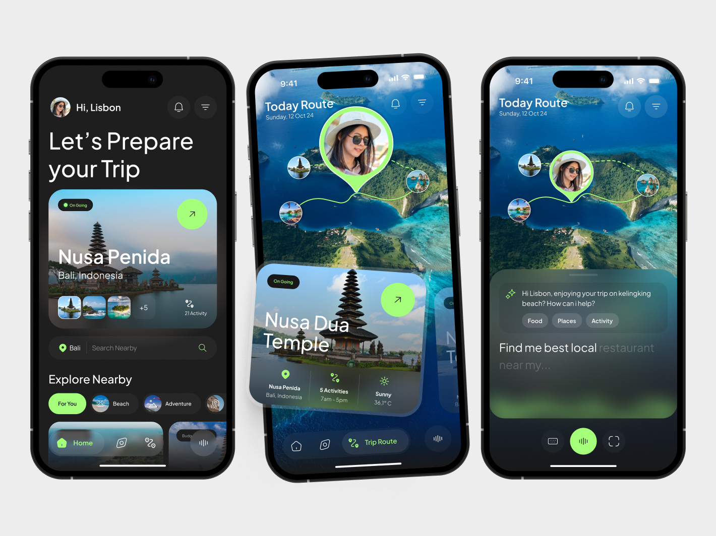 Instravel - AI Travel Mobile App by Elux UI/UX for Elux Space on Dribbble