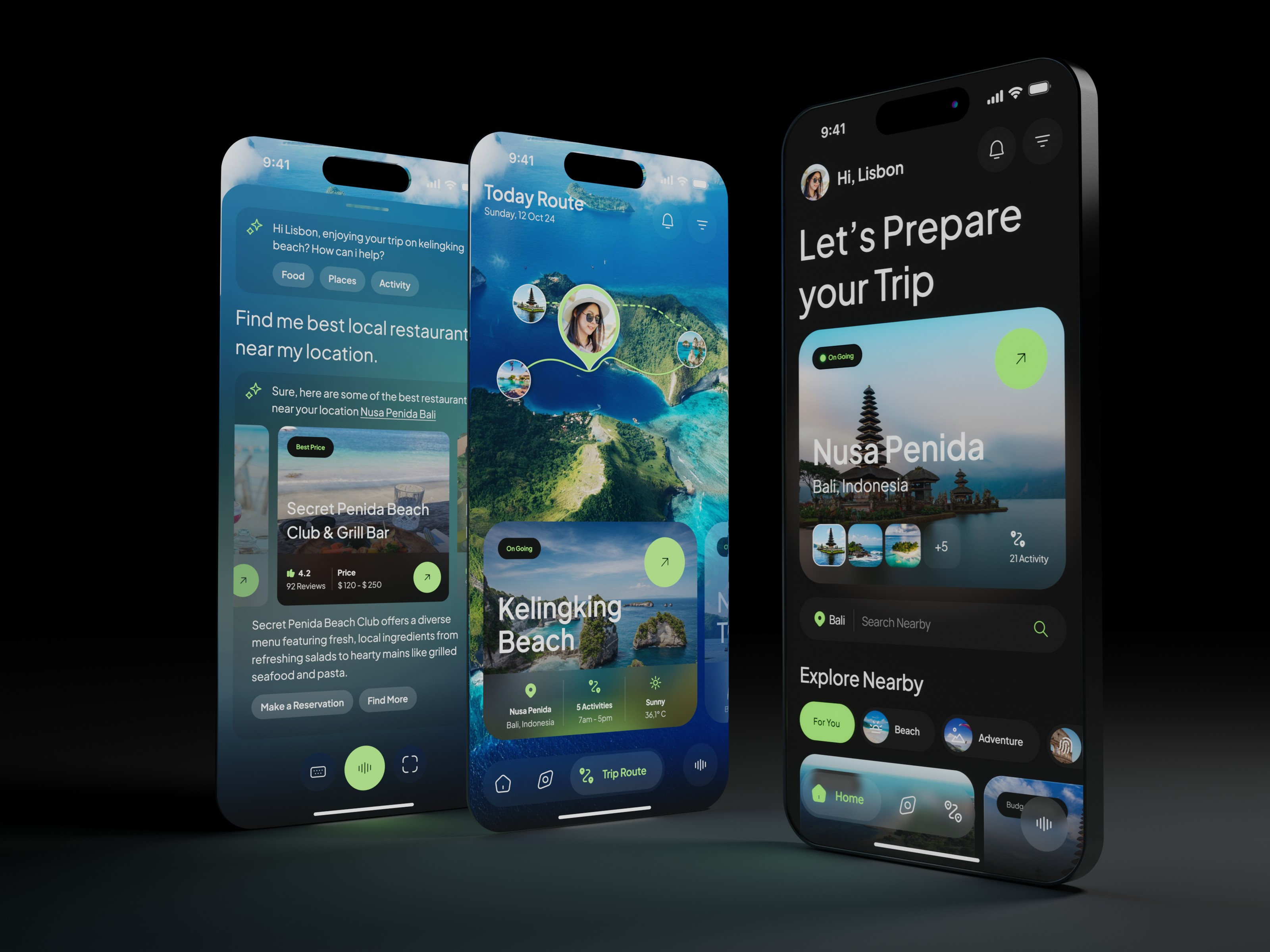 Instravel - AI Travel Mobile App by Elux UI/UX for Elux Space on Dribbble