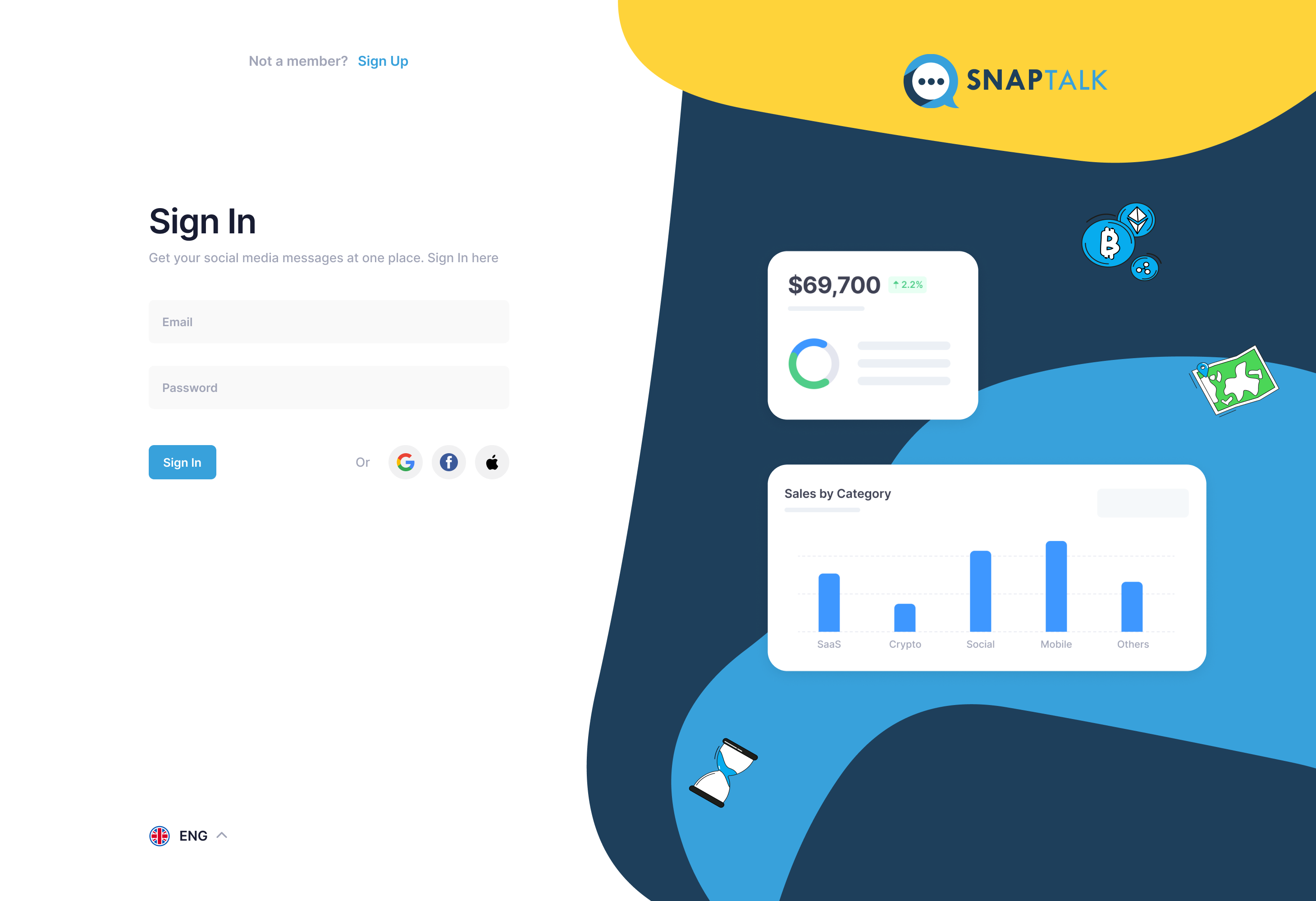 Snap Talk Dashboard Template Design UI UX Figma by TANVEER AKRAM on Dribbble