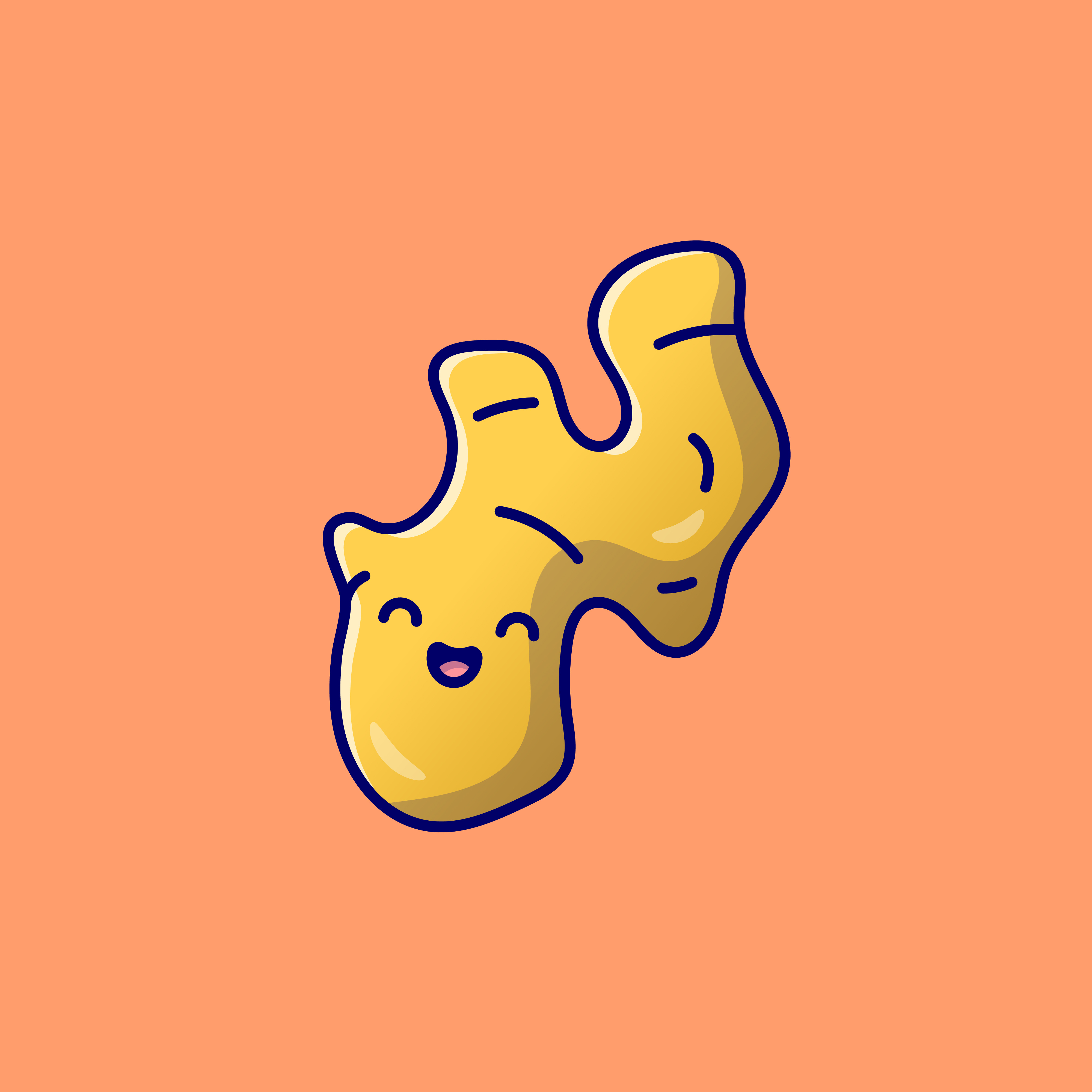 Simple Vegetable Smile Face Mascot Cartoon Collection😄🥬🥕🌽 by Satisfactoons on Dribbble