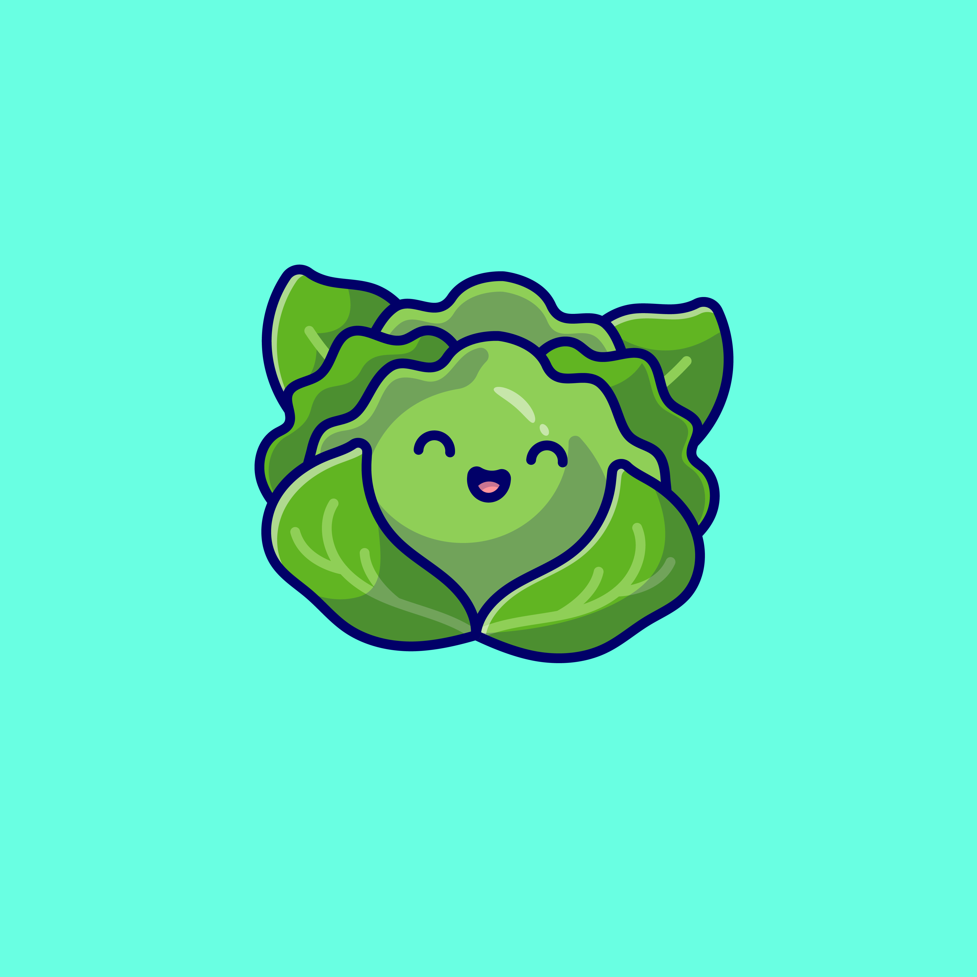 Simple Vegetable Smile Face Mascot Cartoon Collection😄🥬🥕🌽 by Satisfactoons on Dribbble