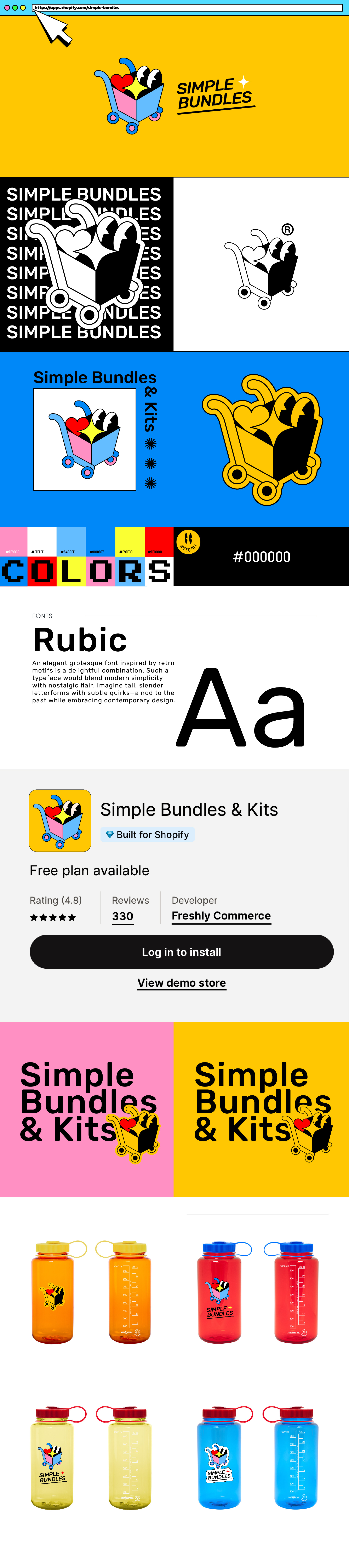 "Simple bundles" logo by OVCHARKA INDUSTRIES on Dribbble