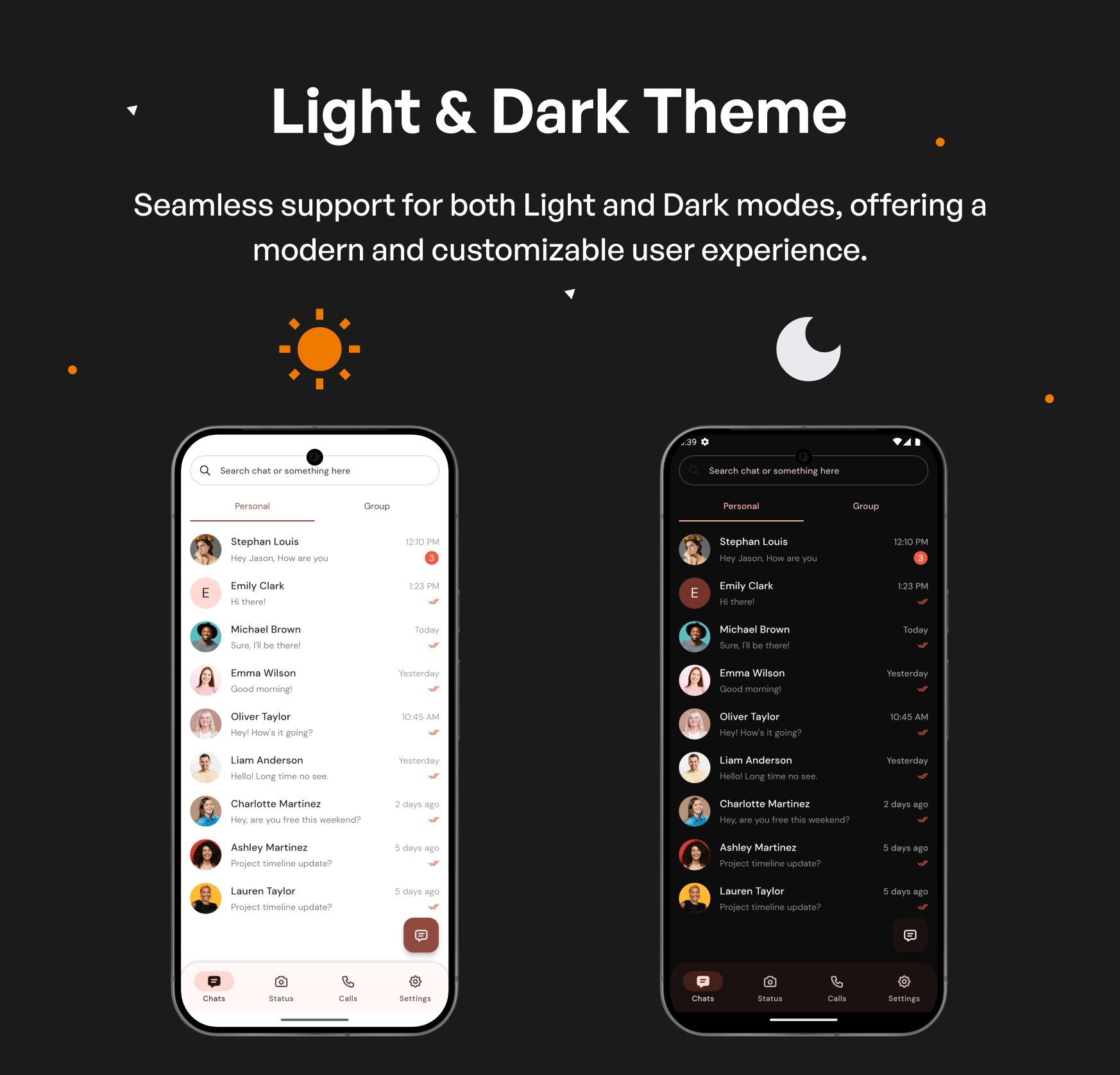 ChatFlow - Flutter Chat App by DevCraftify on Dribbble