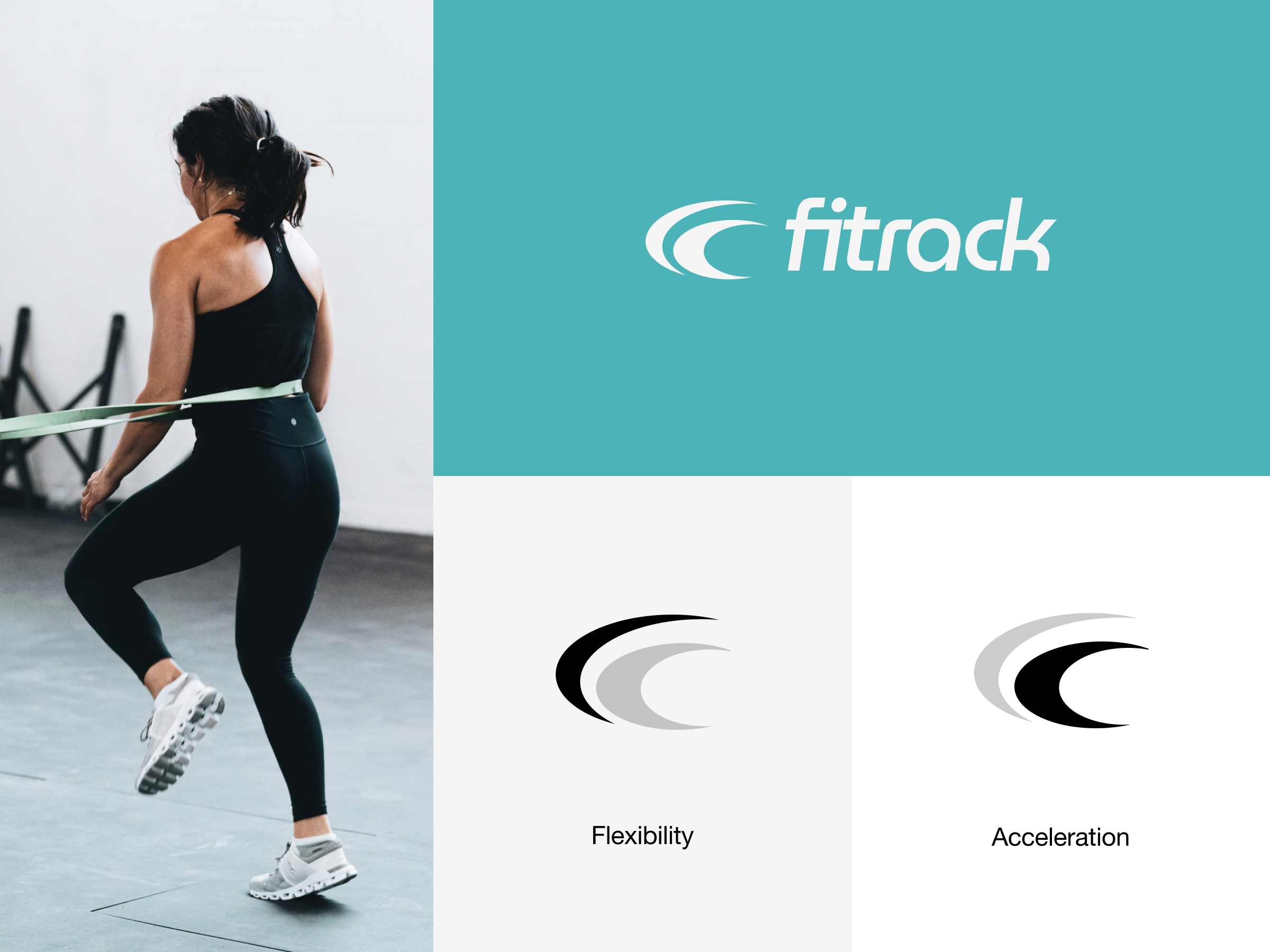 Fitrack Brand Identity by Gilang Bekti for Kretya Studio on Dribbble