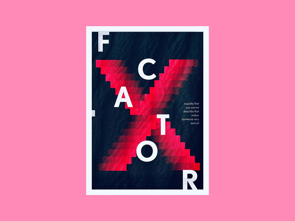 X Factor Concept Poster by Mug on Dribbble