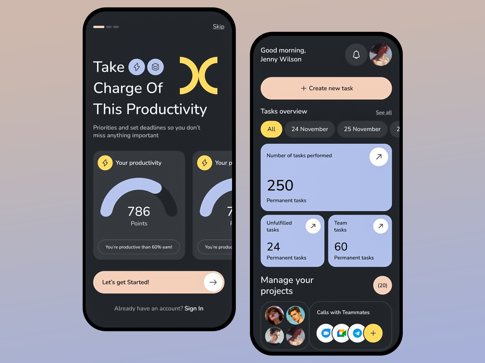 Progress Tracking App by Naikon on Dribbble