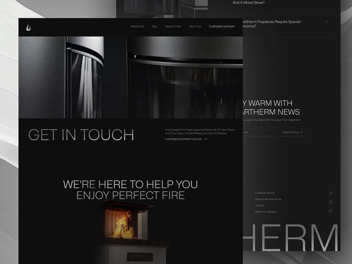 Browse thousands of Modern Contact Us Page images for design ...