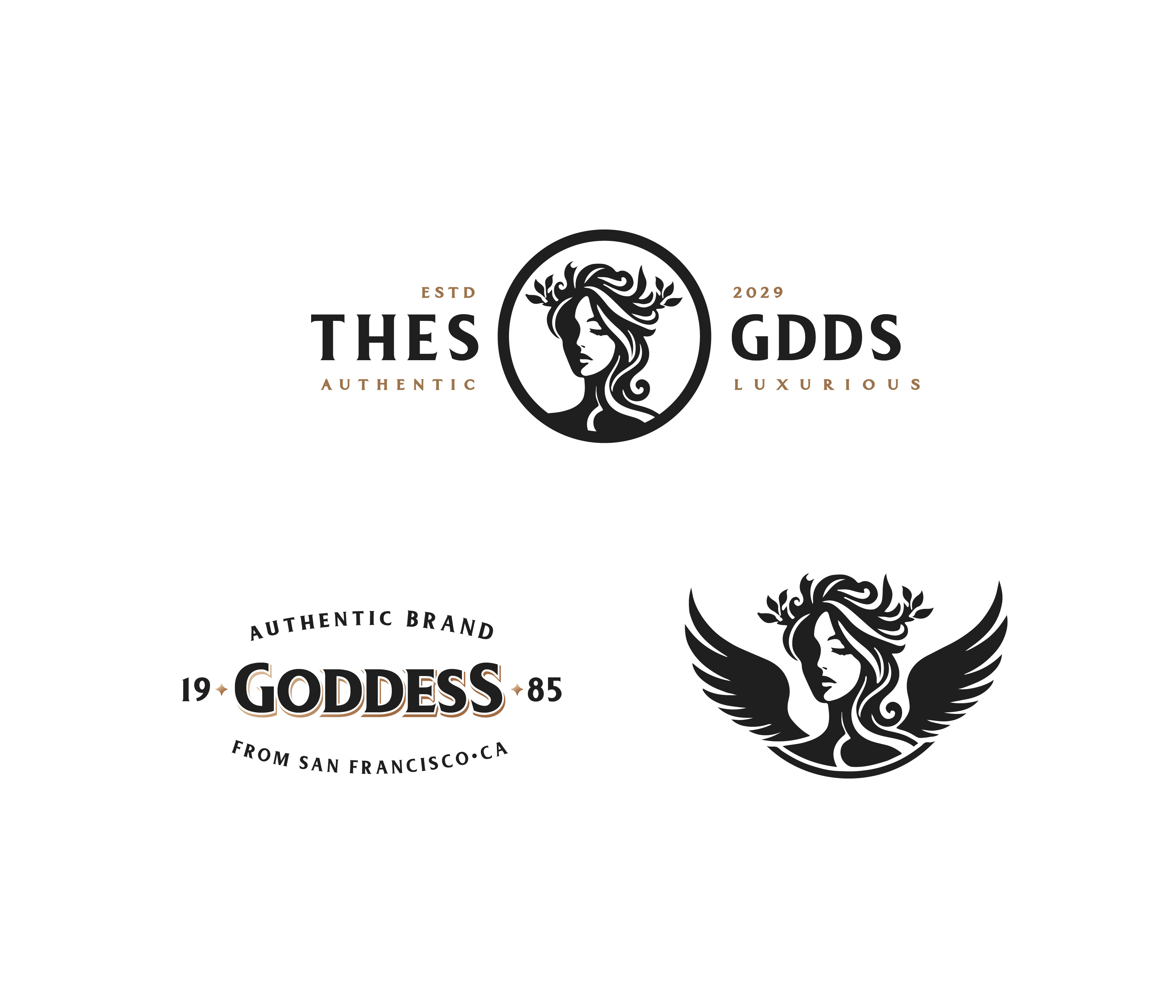 Beauty Goddess Logo [FOR SALE] by Creative Designer on Dribbble