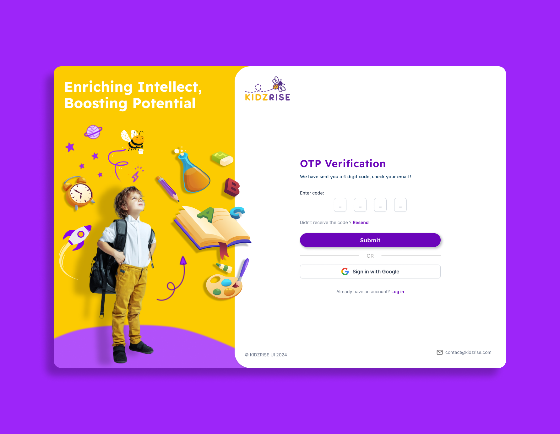 EdTech Kids Learning Platform - Landing Page Design by Haythem Baganna ...