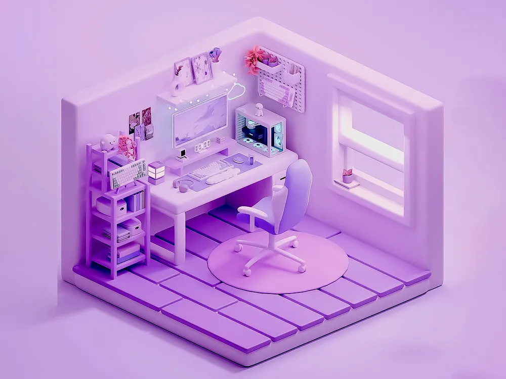 Custom Home Office Visualization designs, themes, templates and ...