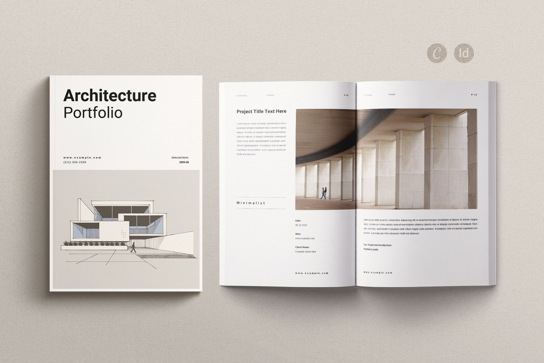 Architecture Portfolio Template by ArtisanaAura on Dribbble