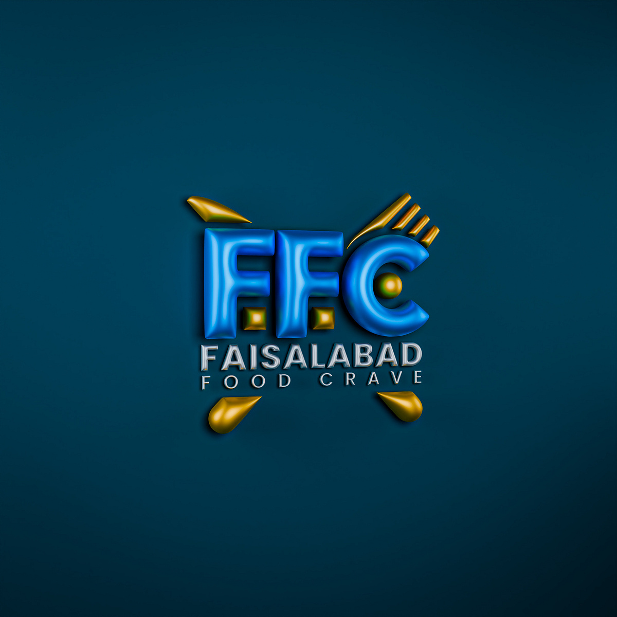 Faisalabad Food Crave (FFC) Logo by Farhan Farooq on Dribbble