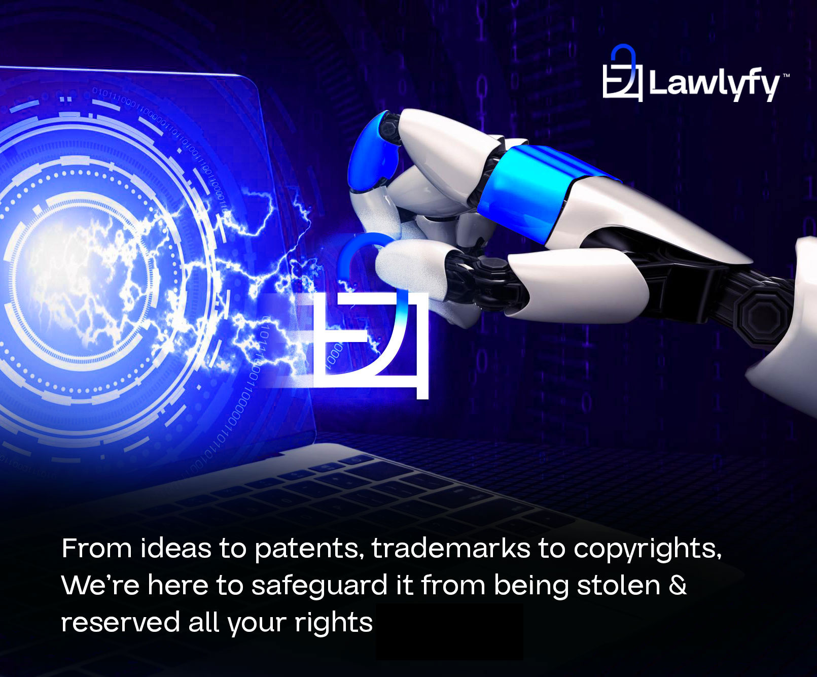 Lawlyfy - Modern Wordmark Logo For Digital Security & Law by Hossain ...