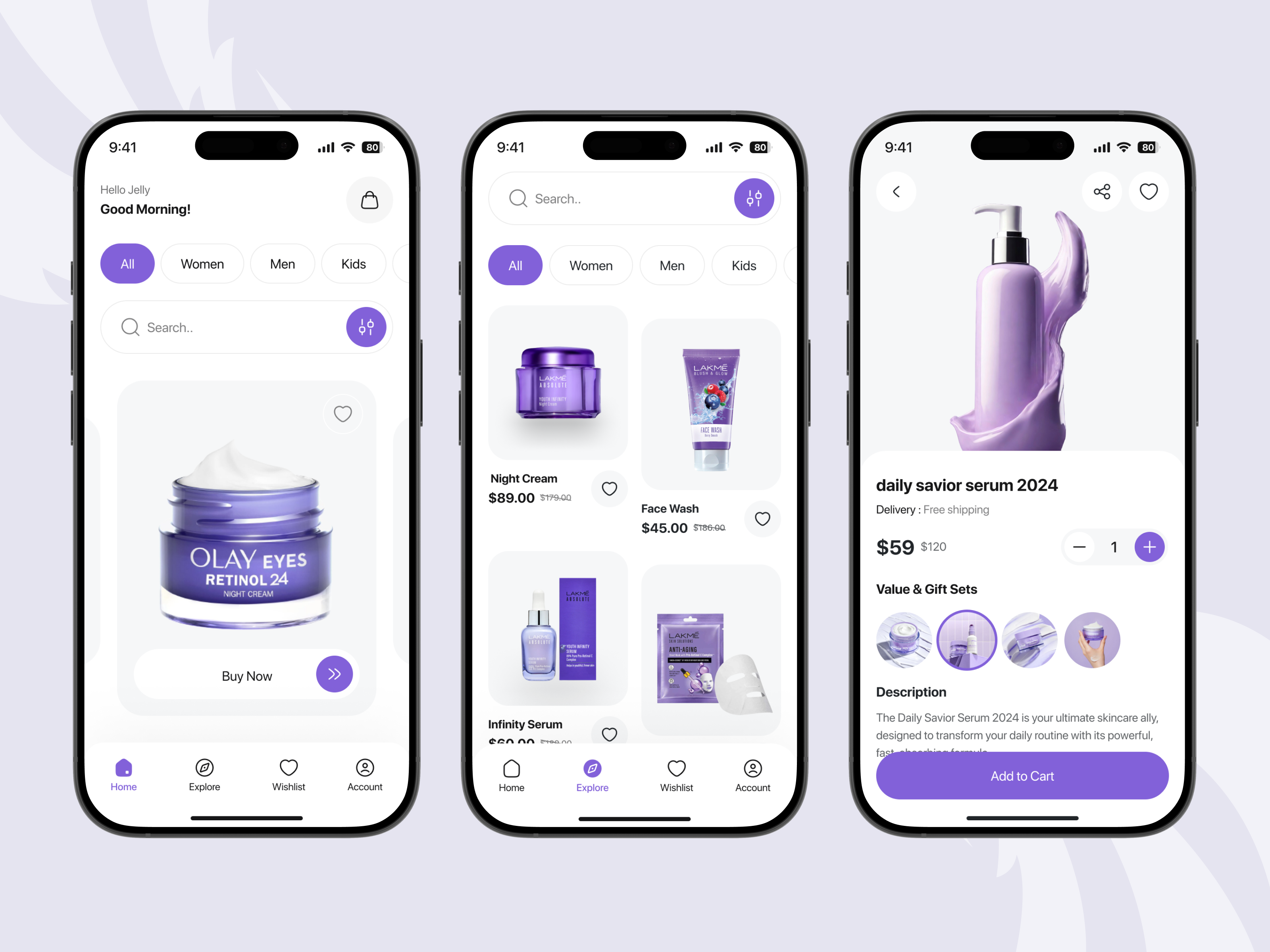Beauty Mobile App by UI Tapu on Dribbble