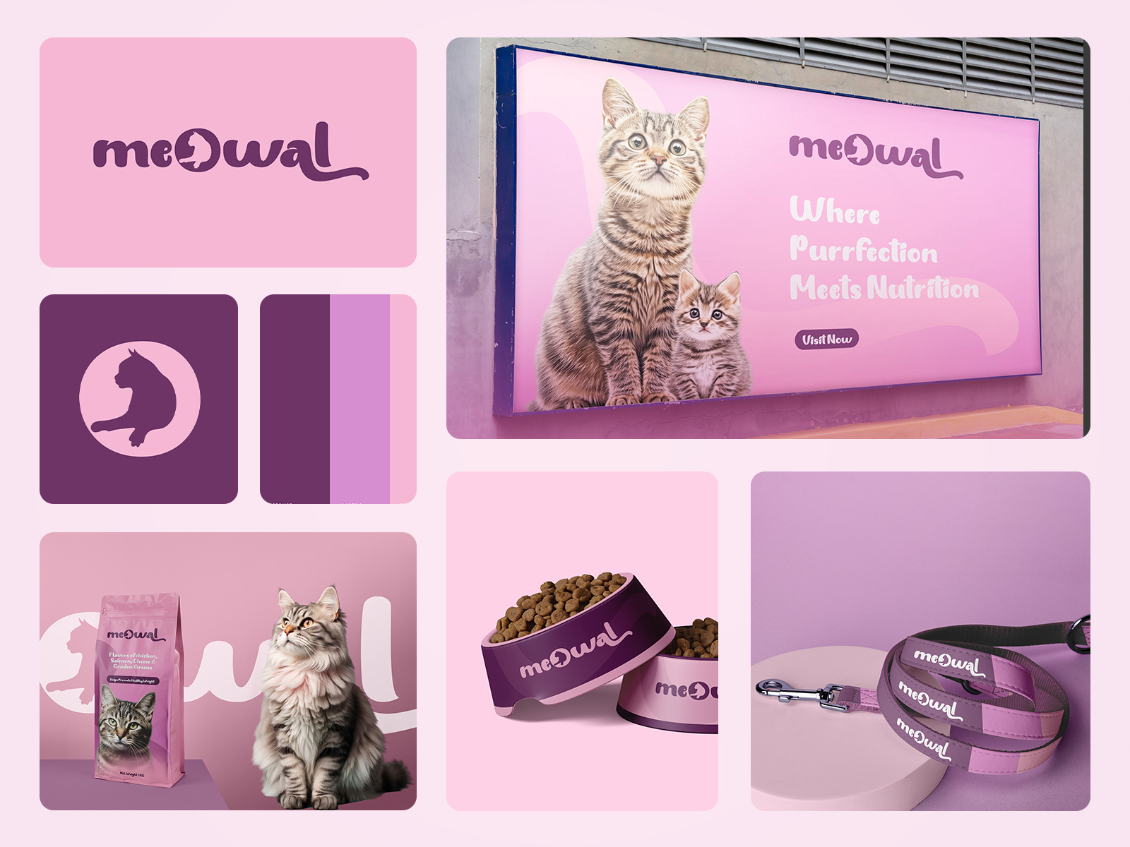 Logo Design for Cat food brand by designsraw on Dribbble