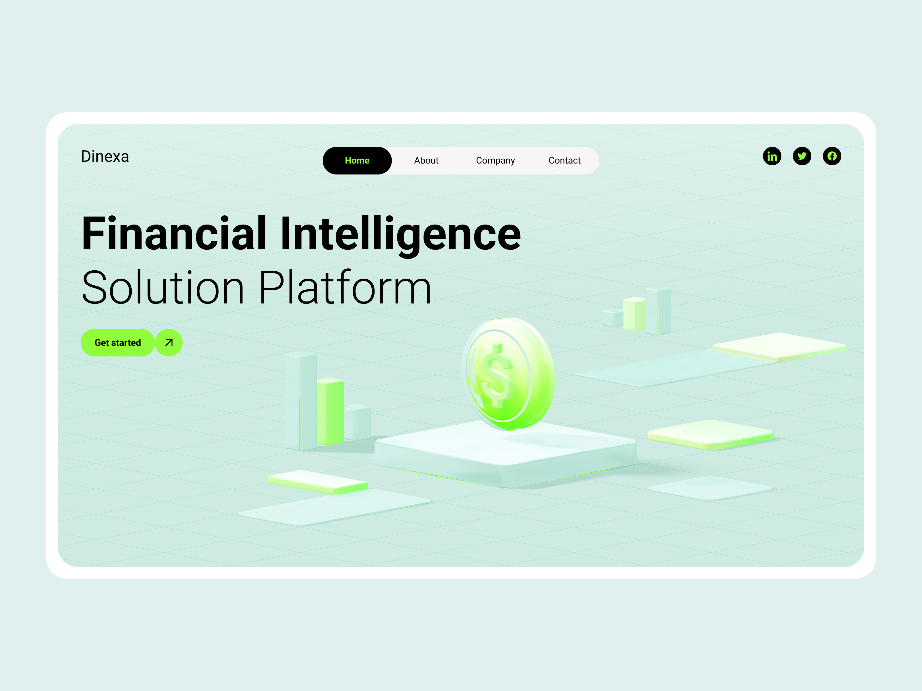 Financial Platform x Website by ZAN on Dribbble