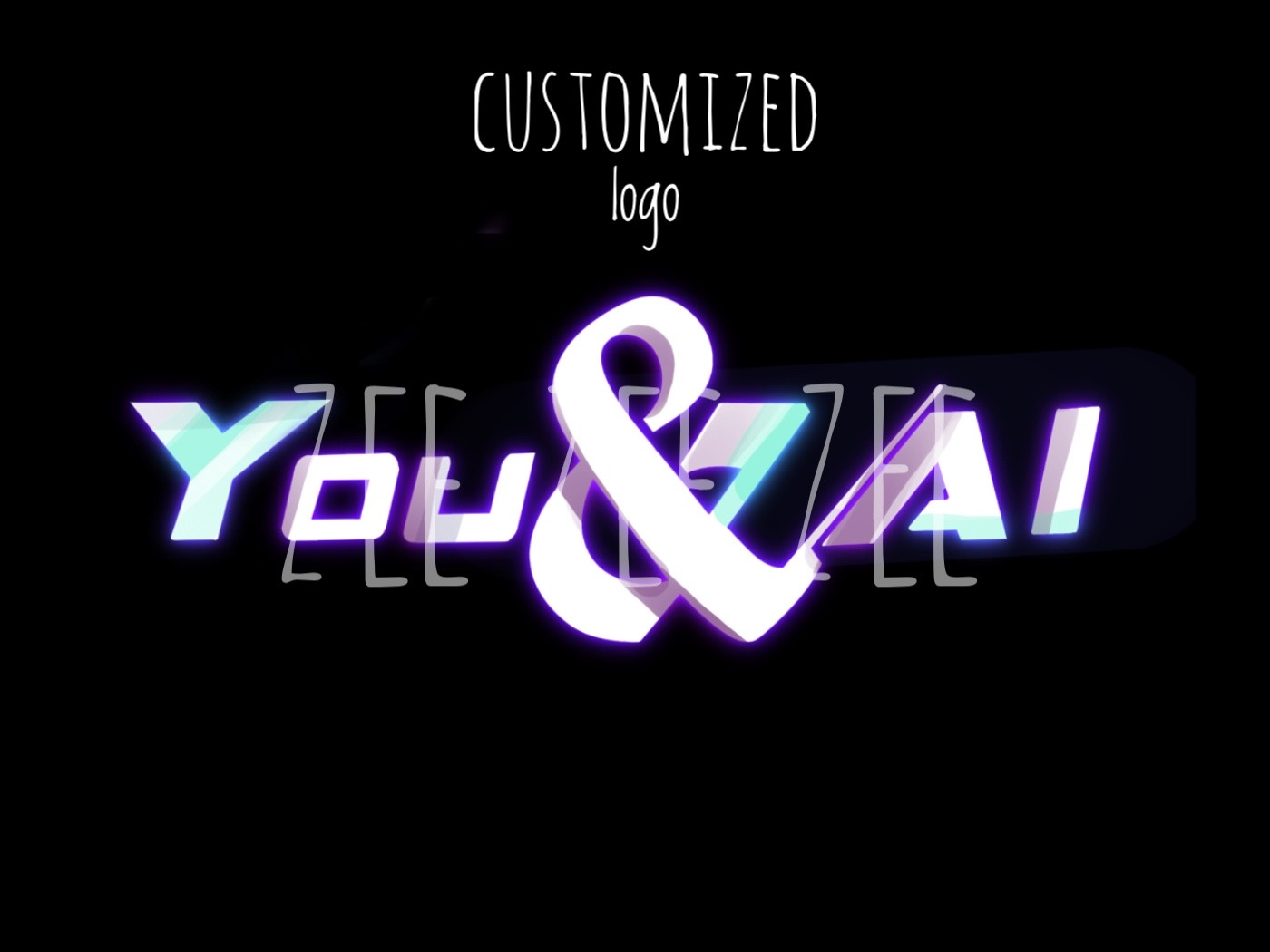 Customized logo by Zee on Dribbble