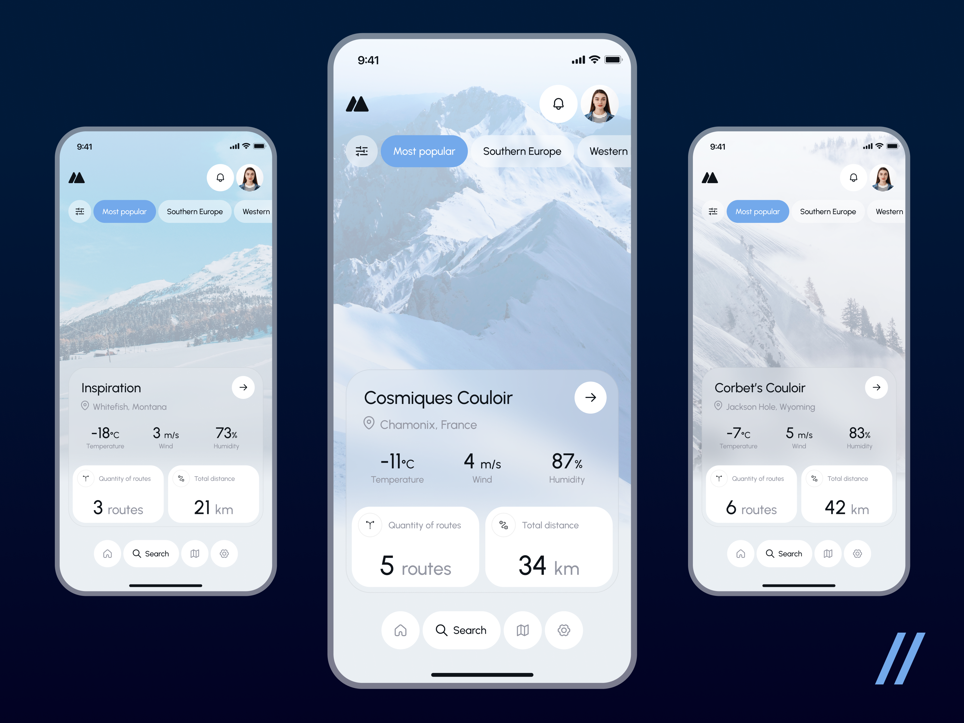 Ski Resort Mobile iOS App by Purrweb UI/UX Agency on Dribbble
