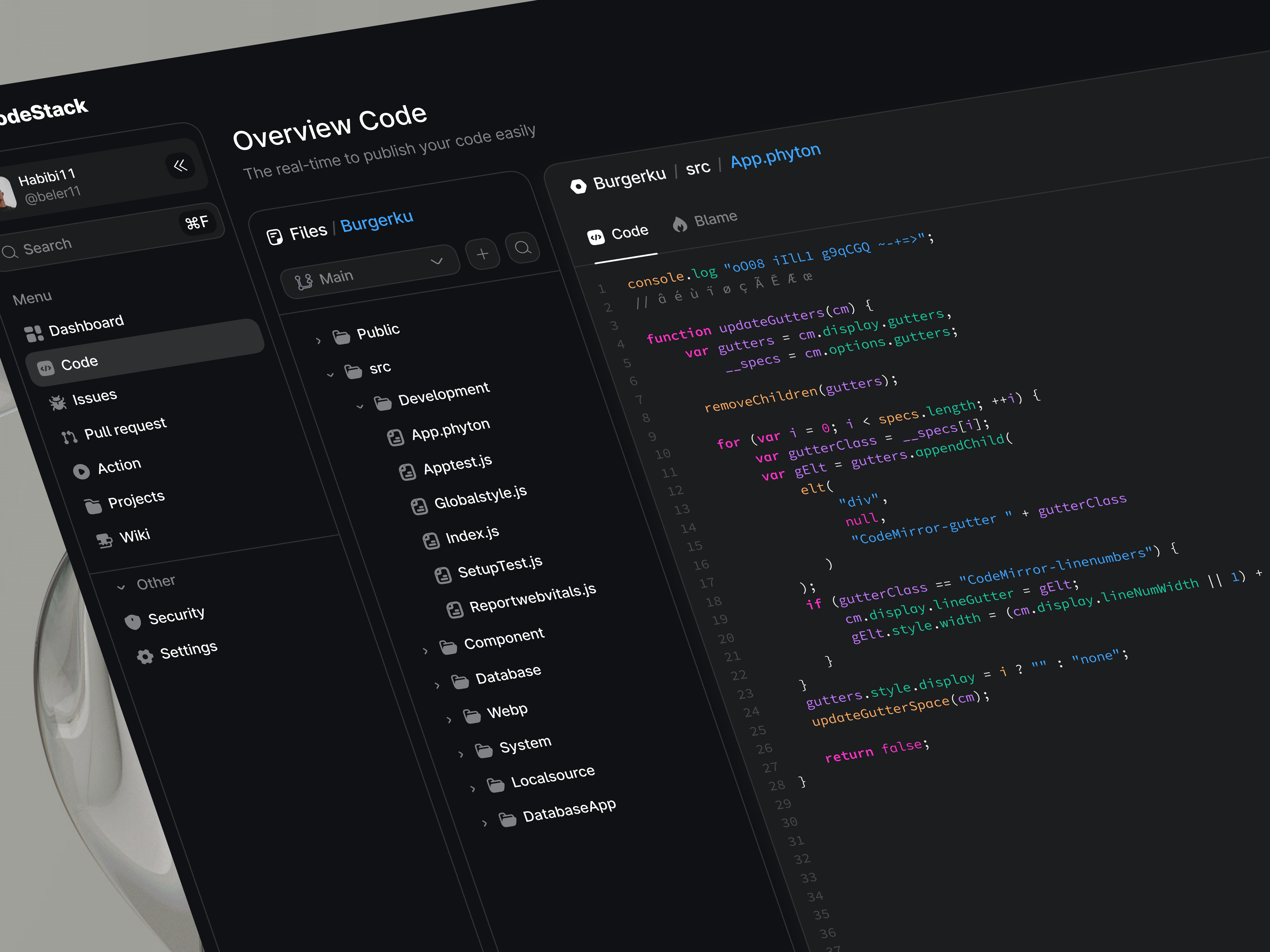 Codestack - Dashboard by Habibi 🤖 for Kretya Studio on Dribbble