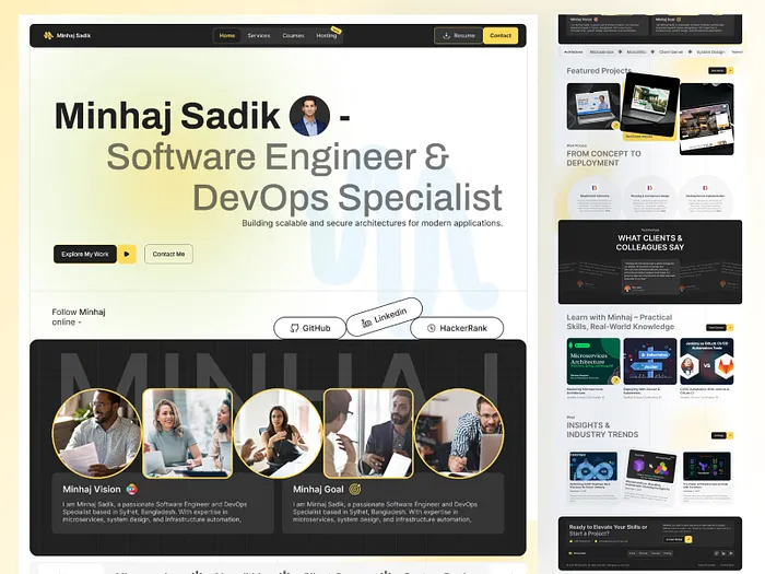 Browse thousands of Software Engineer Portfolio images for design ...
