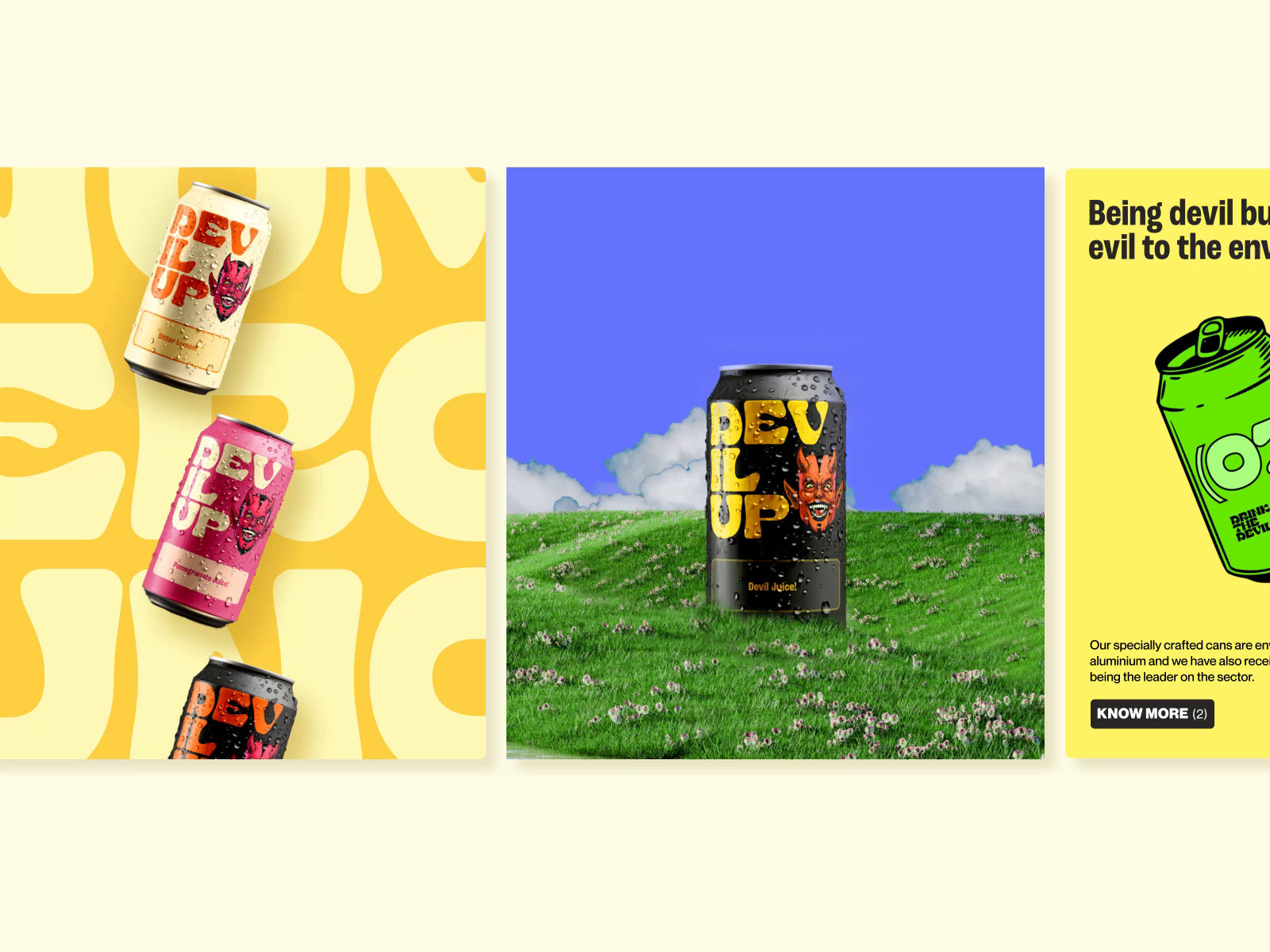 Beverage Website Components by Jamal Hayder on Dribbble