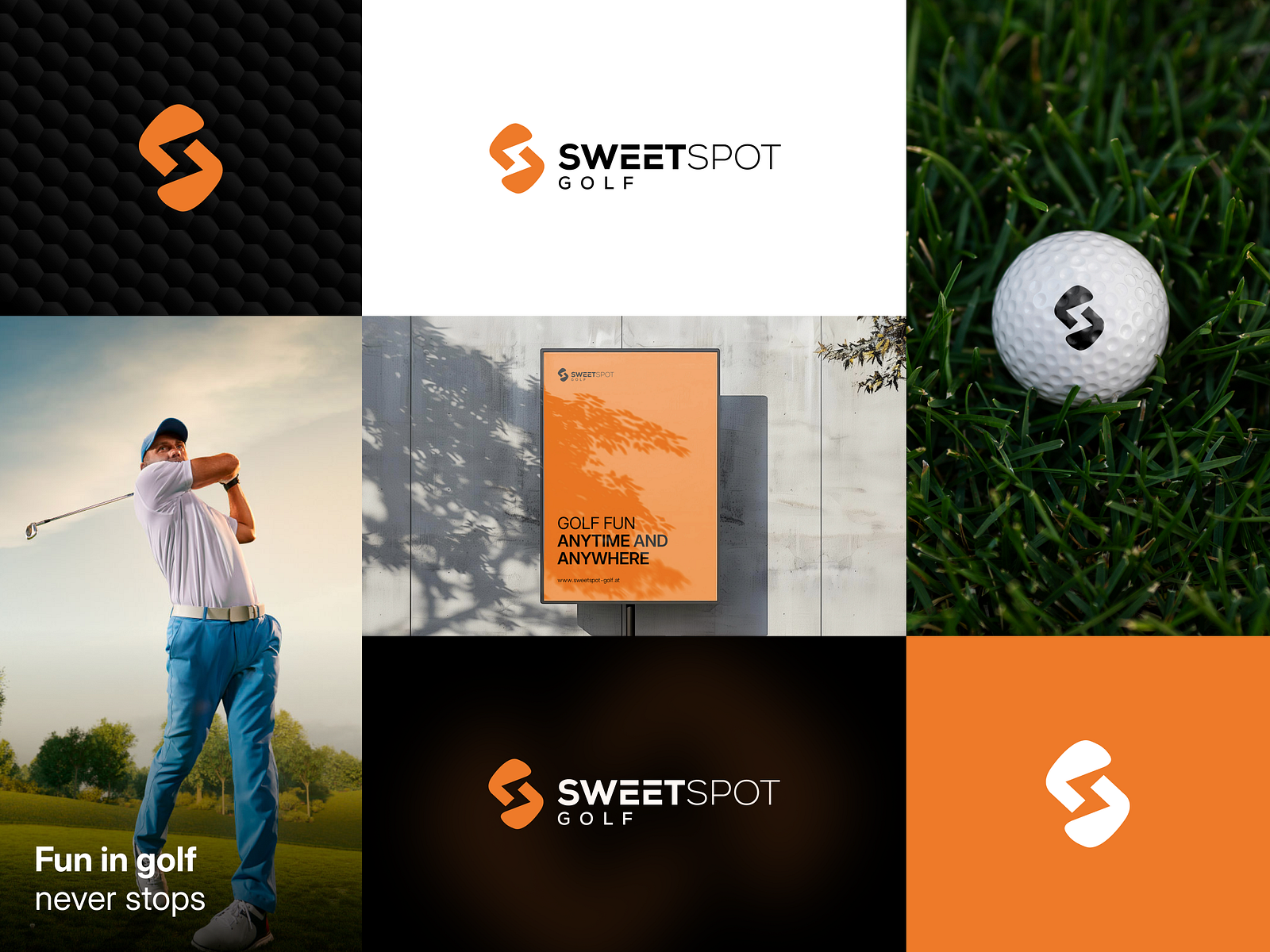 Sweetspot Golf - Visual Identity by dzanich on Dribbble