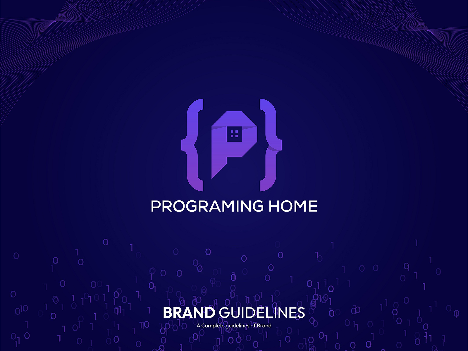 Programming logo | Brand Identity | Coding logo | P by Md Nasim Sarkar ...