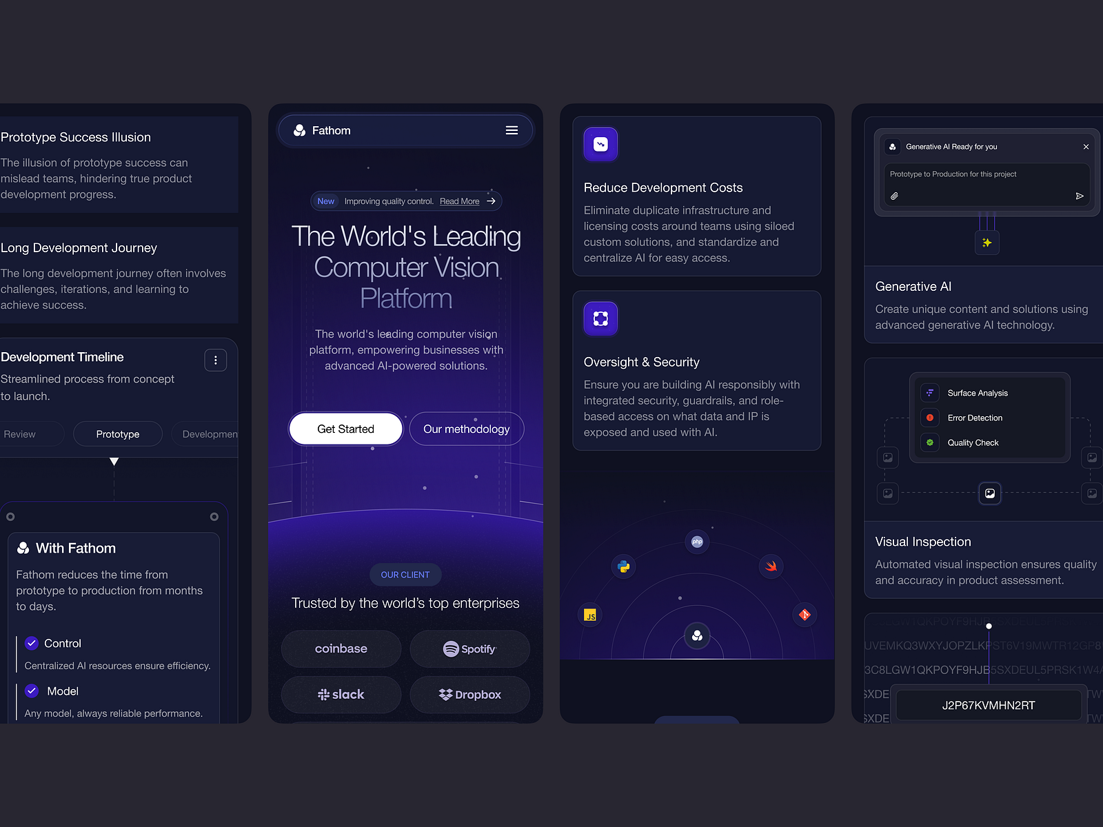 Fathom - The Enterprise AI Platform Responsive by Teguh Irvan Ariyanto ...