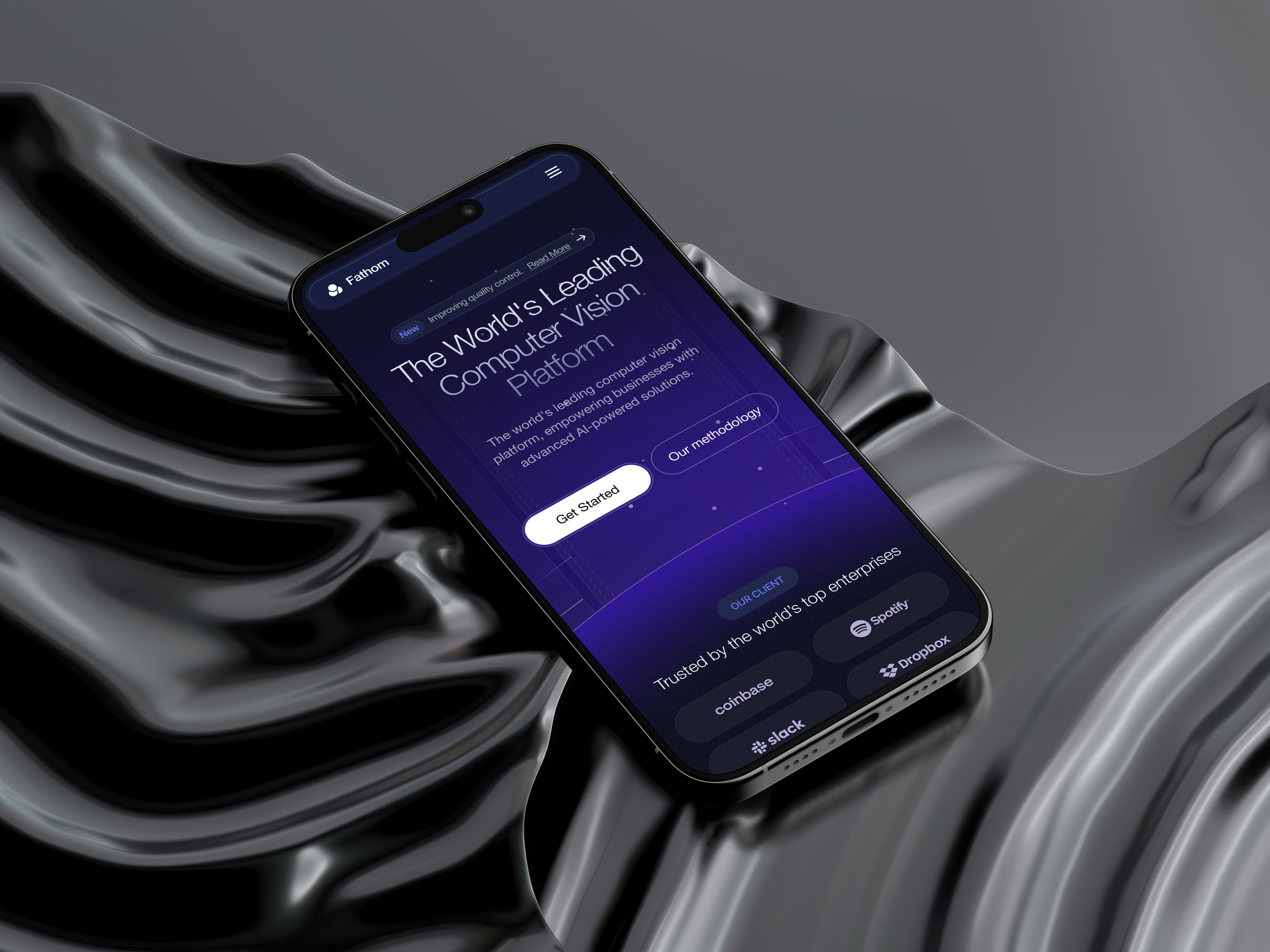 Fathom - The Enterprise AI Platform Responsive by Teguh Irvan Ariyanto ...