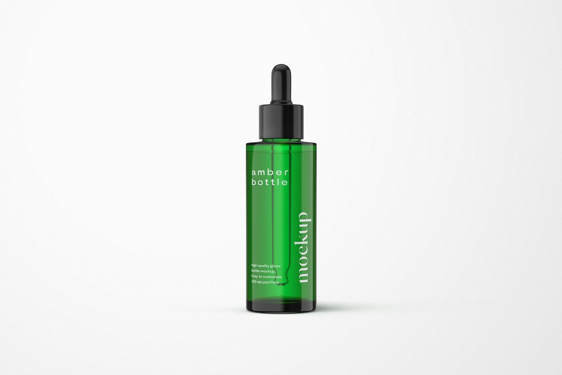Long Dropper Bottle Mockup by Best Mockup Product on Dribbble