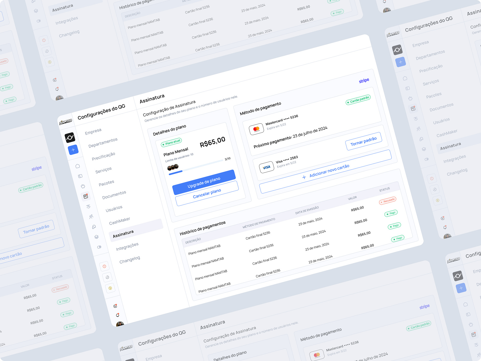 Subscription - Agency Management Platform | NAMTAB by Harpia Studio on ...