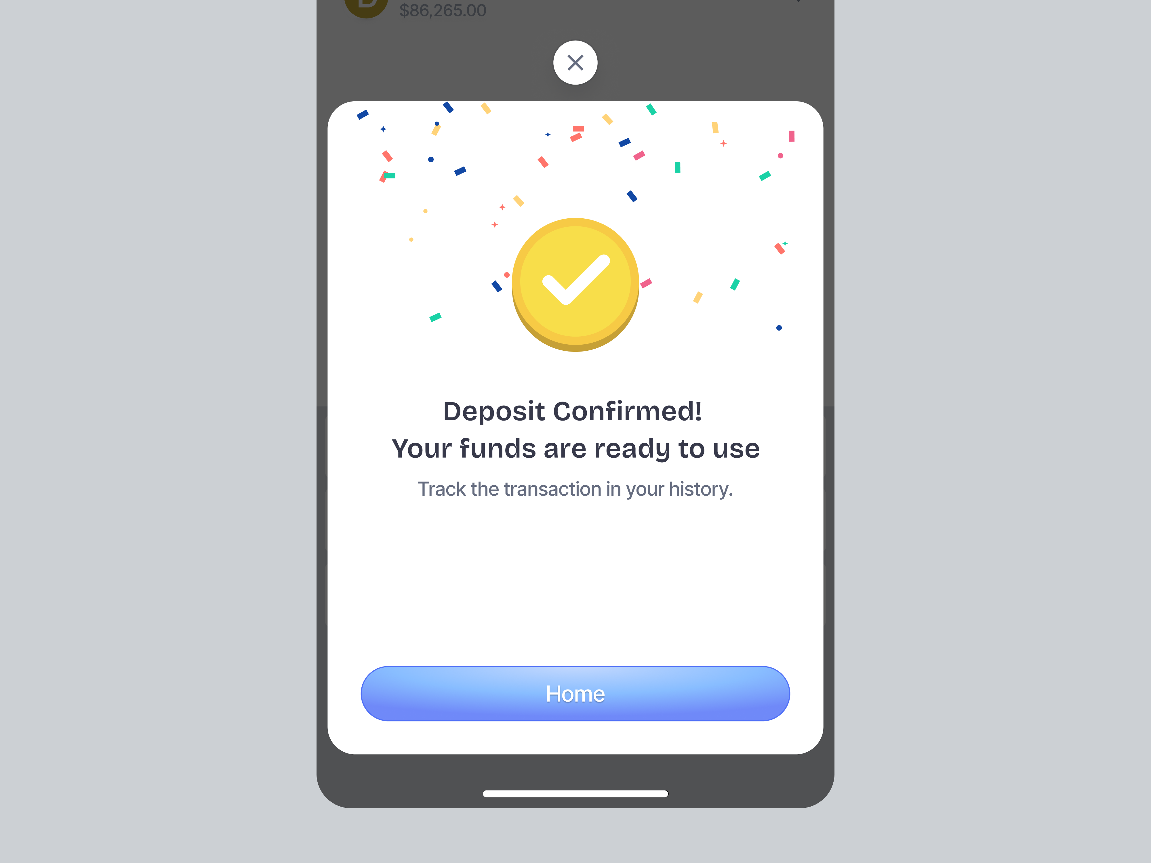 Crypto Mobile App UI/UX - Deposit Flow by Keitoto on Dribbble
