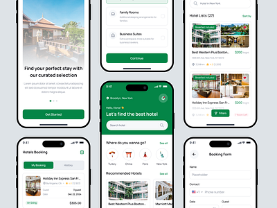 Hotel Booking Mobile App by Brain Studio on Dribbble