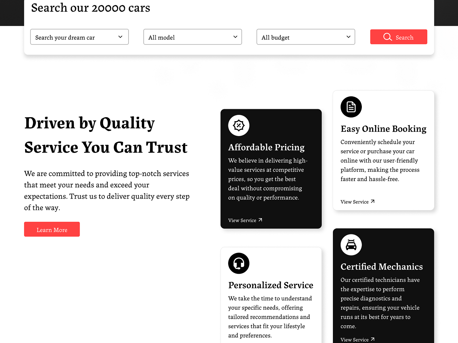 CARX Website Design Portfolio by Varun Bhat on Dribbble
