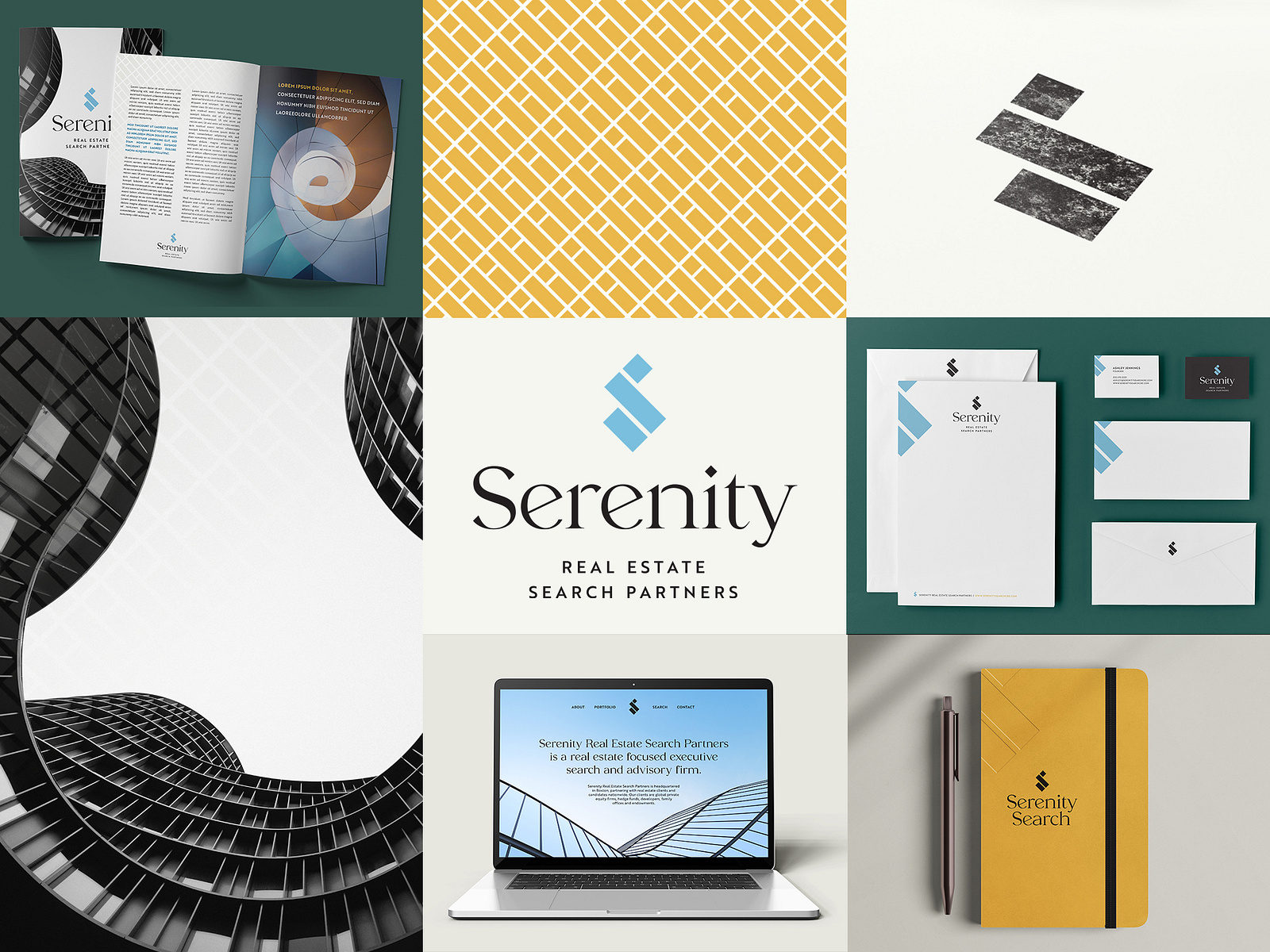 Serenity Search - Branding by Earls Brand + Supply on Dribbble