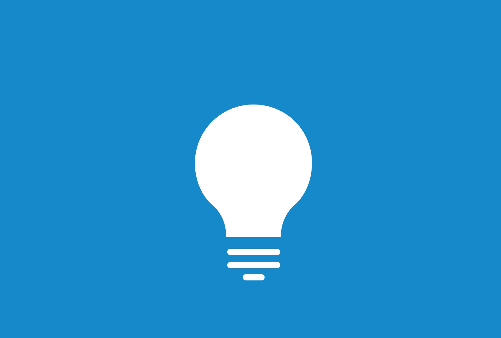 Lightbulb icon by Veerle Pieters on Dribbble