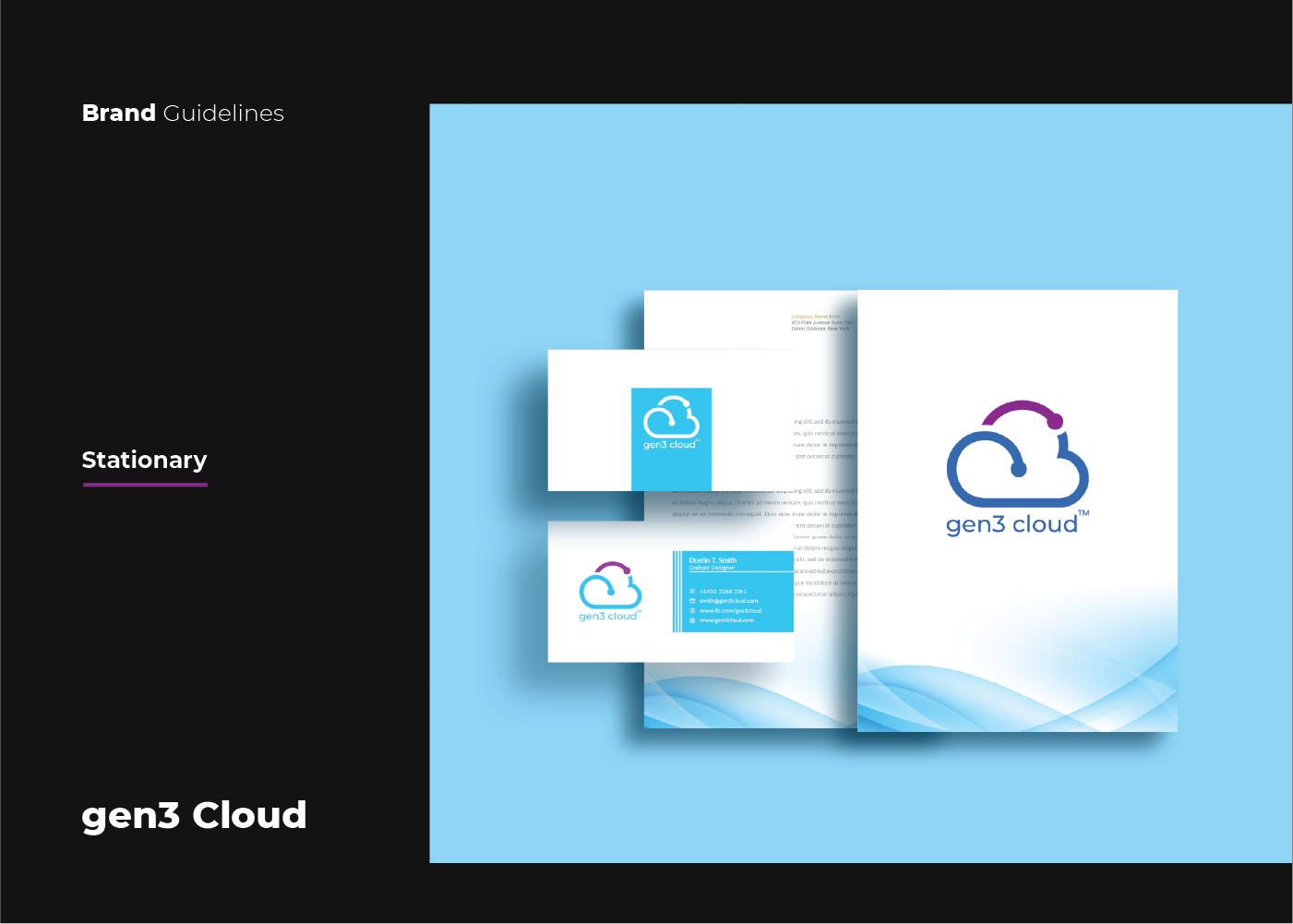 Gen3 Cloud Logo Design by Md. Rezbaul Islam on Dribbble