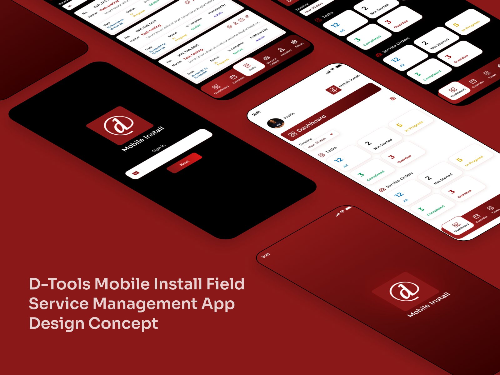 D-Tools – Field Service Management App Design Concept by Mohit Attri on ...