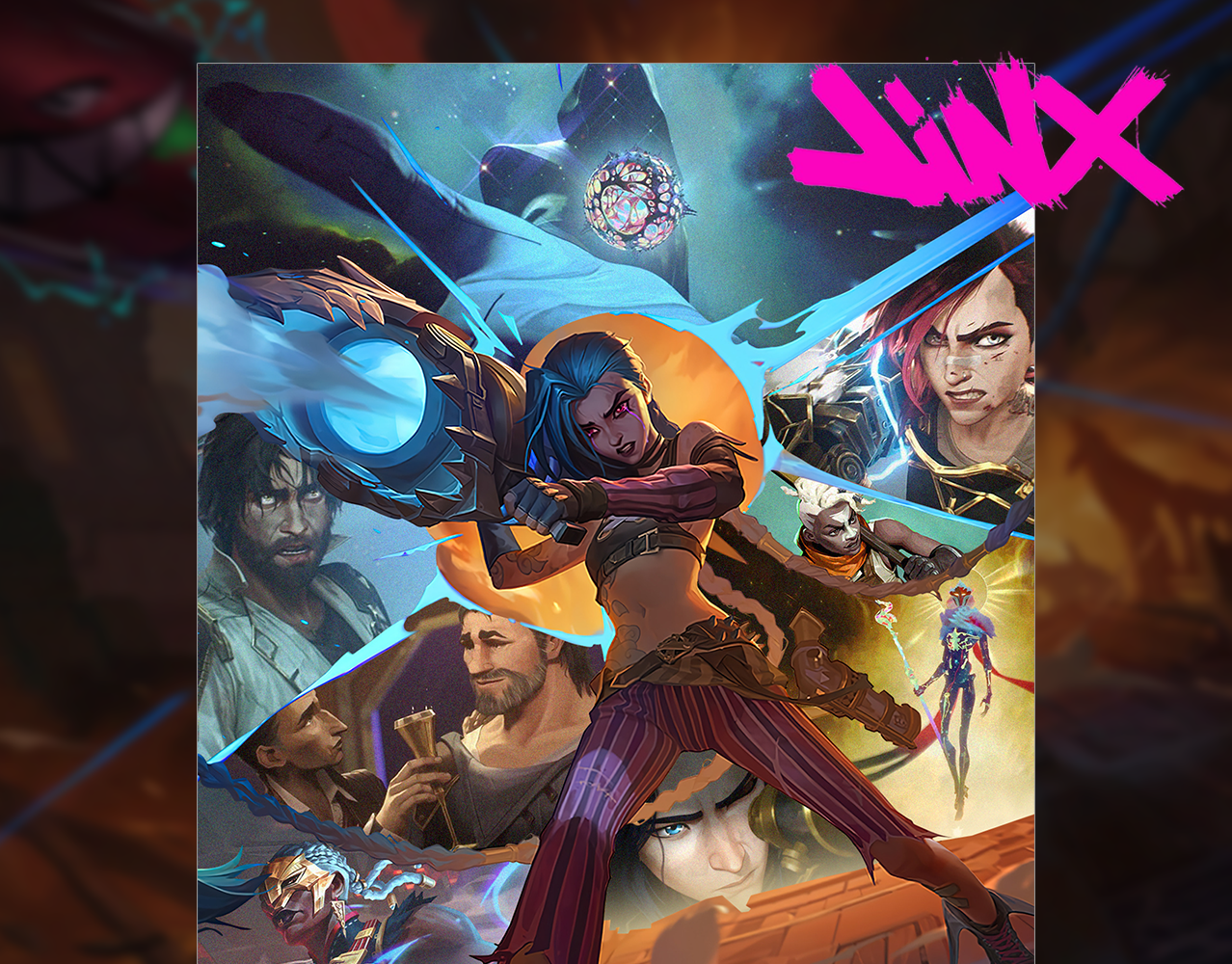 League of Legends Arcane Poster Edit by Erdenebaatar on Dribbble