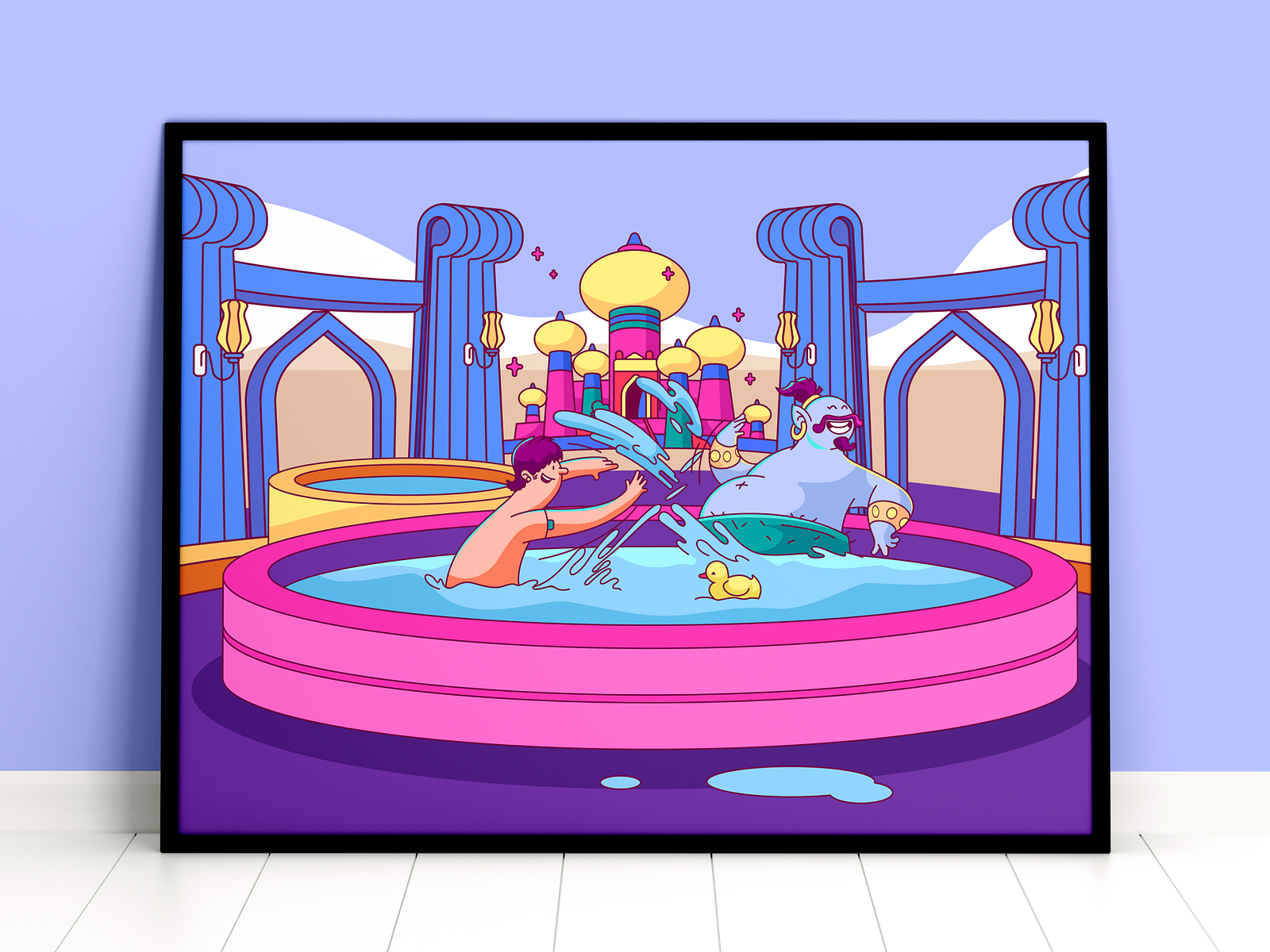 Playful Magic Comes Alive Illustration by Orbix Studio by Orbix Studio – SaaS Dashboard Design ...