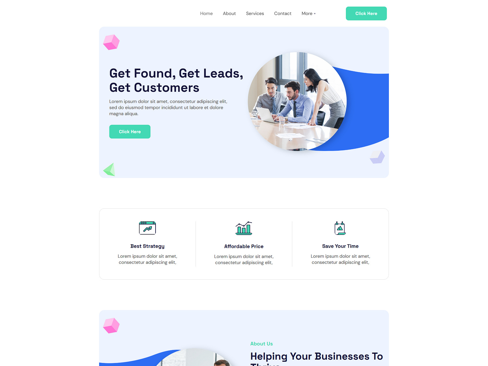 Best Digital Marketing Web Page Design by Riaad Arif on Dribbble