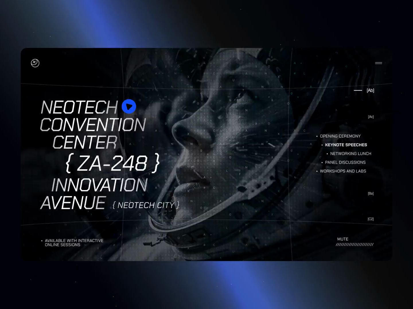 Event Conference Landing Page By Levi Wilson For Qclay On Dribbble